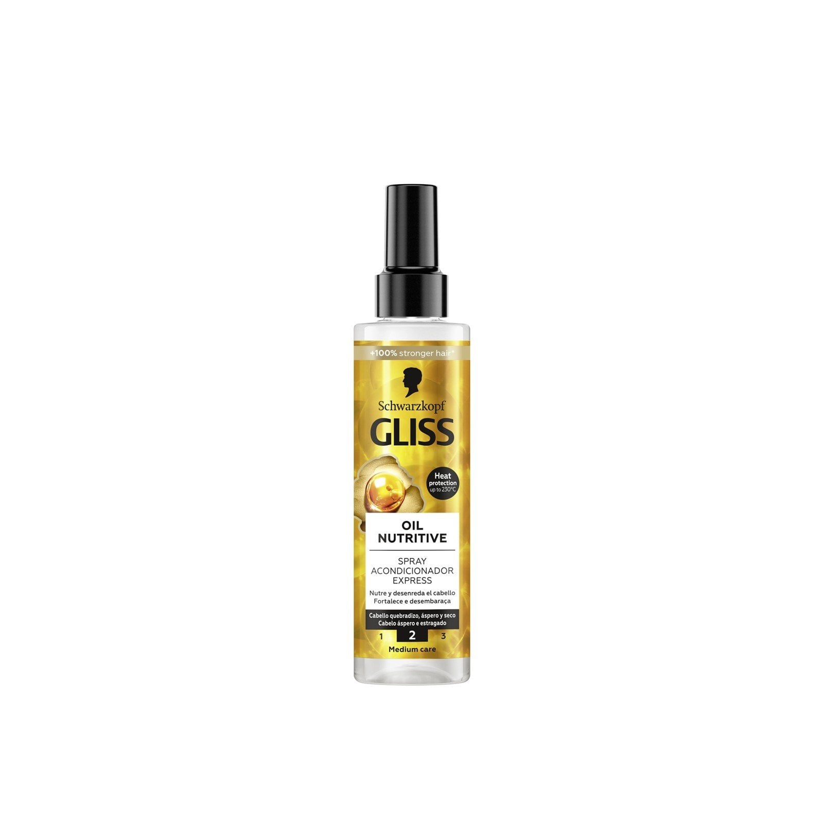 Schwarzkopf Gliss Oil Nutritive Express Spray Conditioner 200ml (6.76fl ...