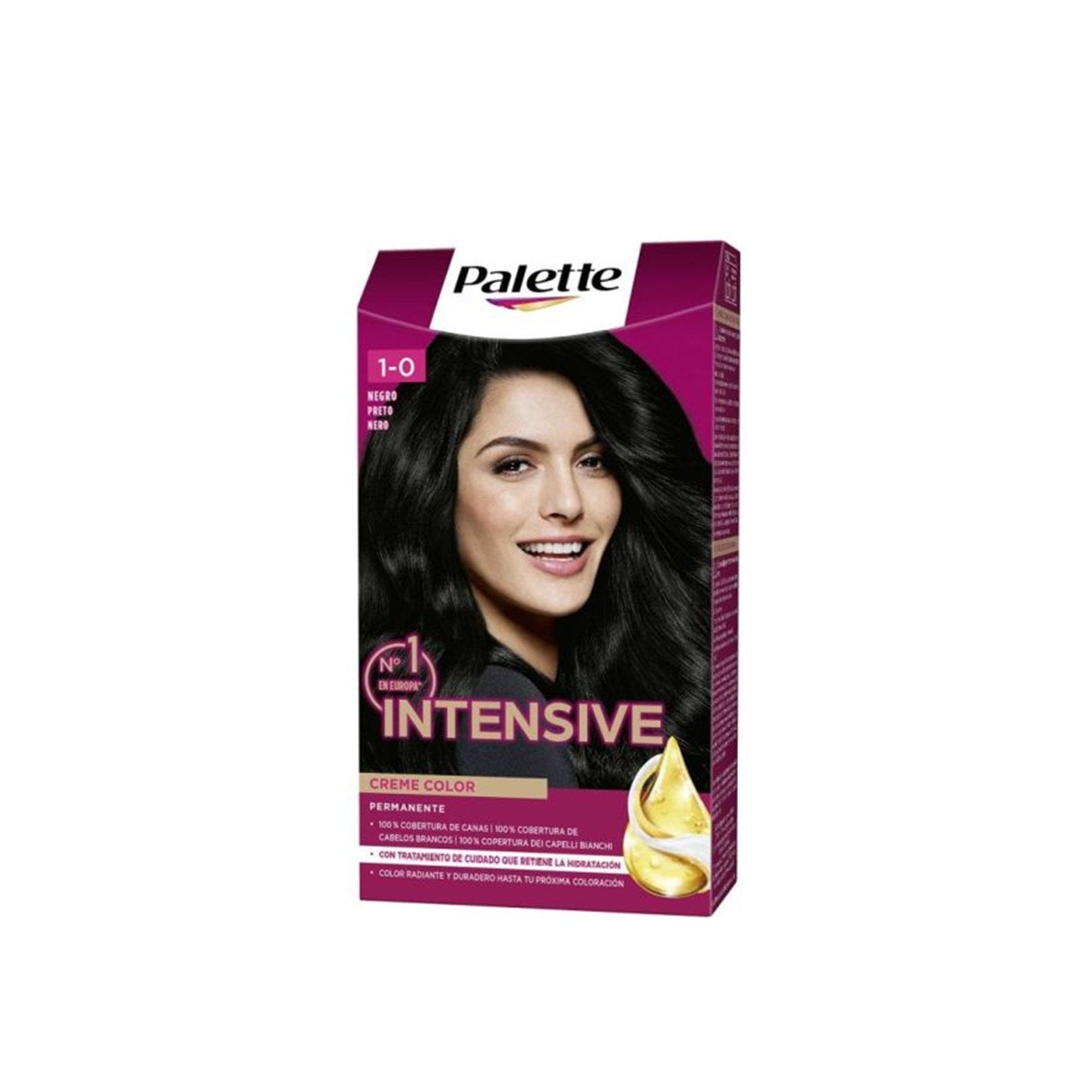Schwarzkopf Palette Intensive Creme Color Permanent Hair Dye 1 Black India