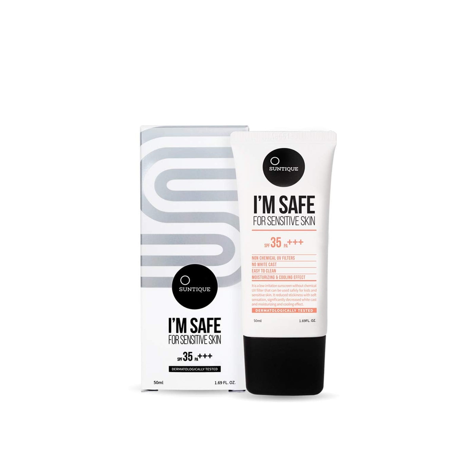 Suntique I’m Safe for Sensitive Skin SPF35 50ml (1.69 fl oz) USA