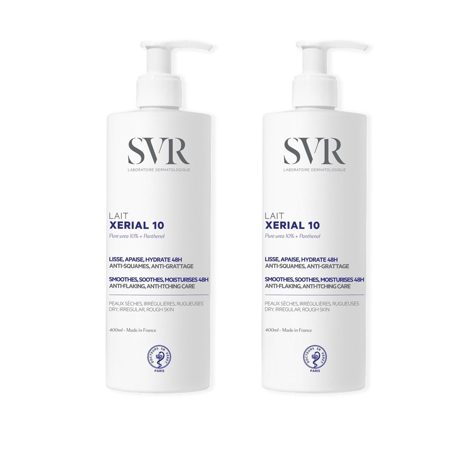 SVR Xerial 10 Body Lotion 400Ml x2 México