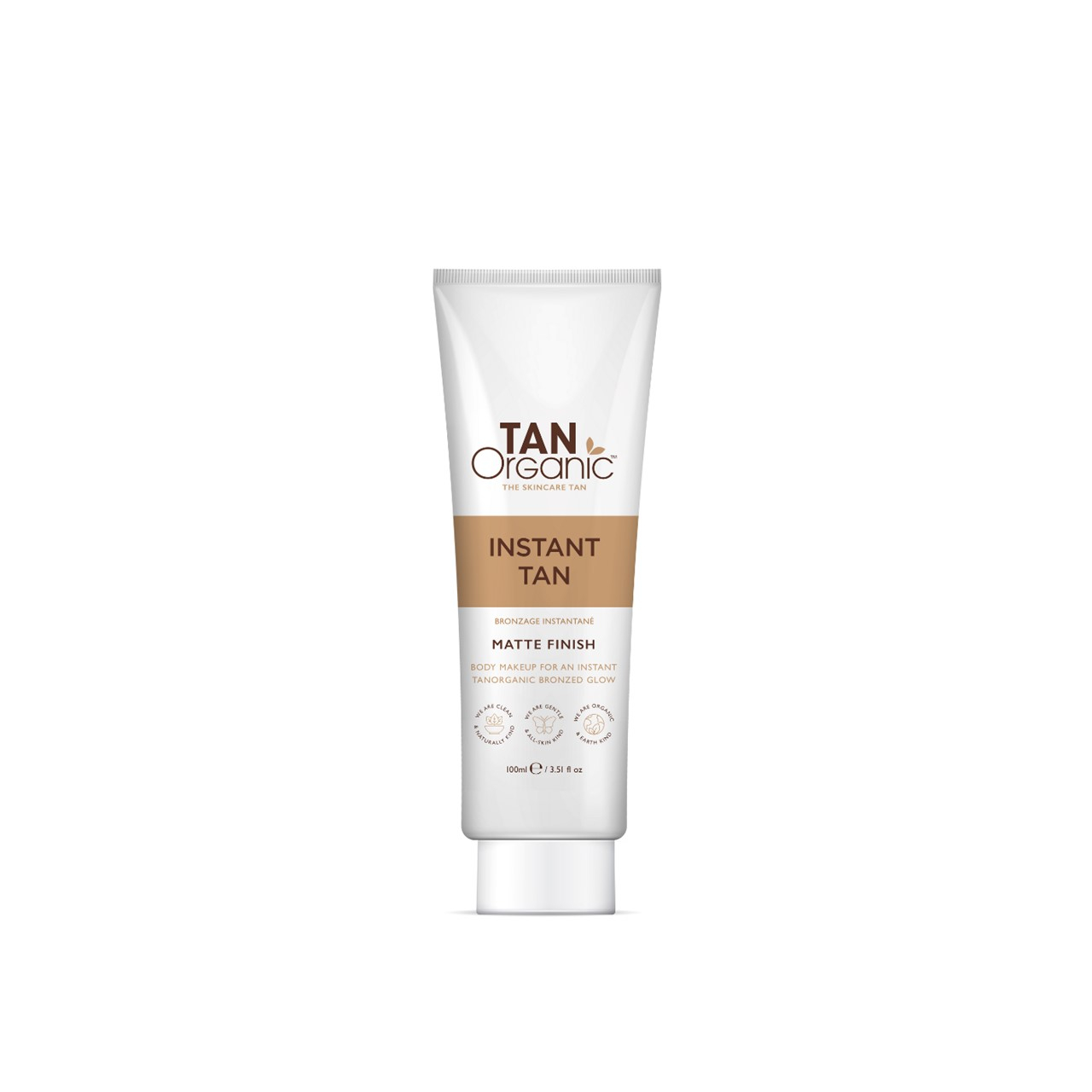TanOrganic Instant Tan Matte Finish 100ml (3.51 fl oz) USA