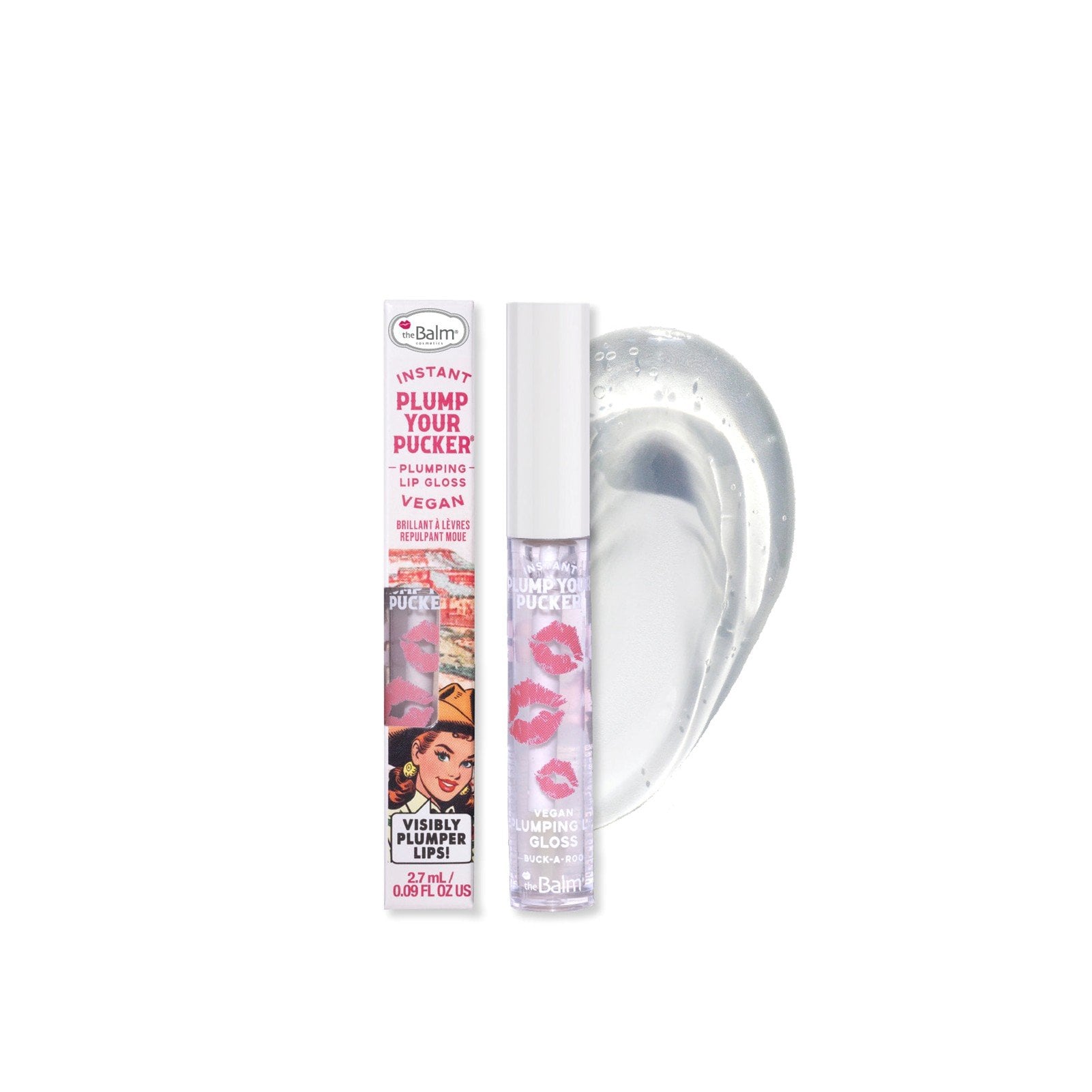 theBalm Instant Plump Your Pucker Lip Gloss Buck-a-Roo 2.7ml Trinidad ...