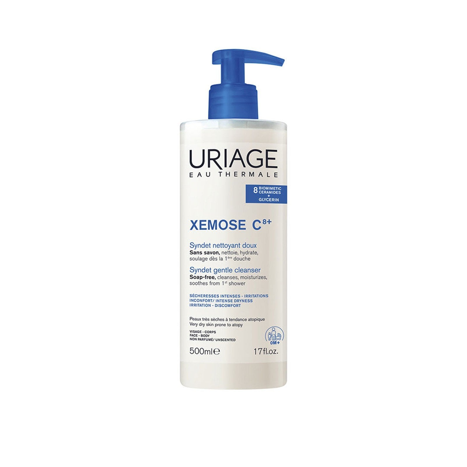 Uriage Xemose C8+ Syndet Limpiador Suave 500Ml México