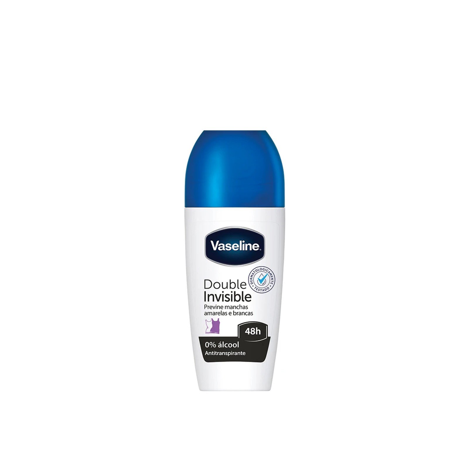 Vaseline Double Invisible 48h Anti-Perspirant Deodorant Roll-On 50ml ...