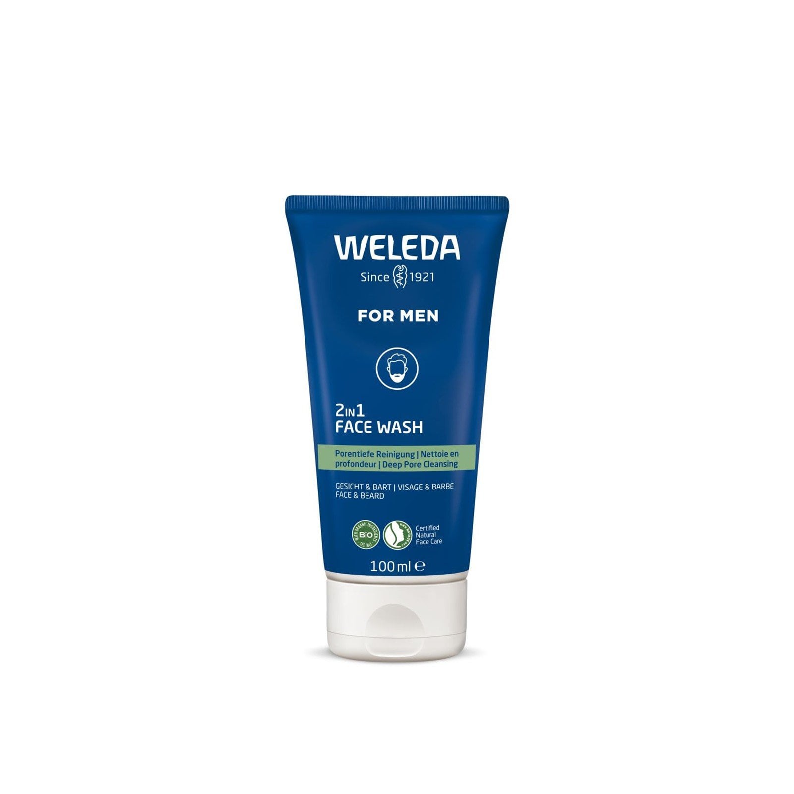 Weleda For Men Nettoyant Visage 2-En-1 100Ml France