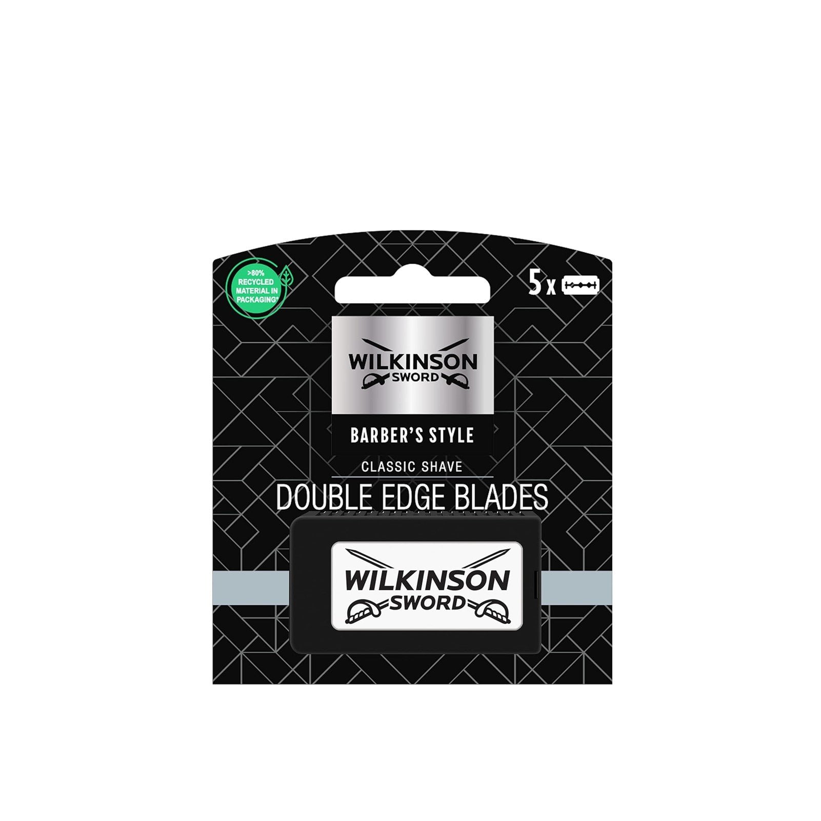 Wilkinson Sword Classic Double Edge Replacement Razor Blades x5 USA