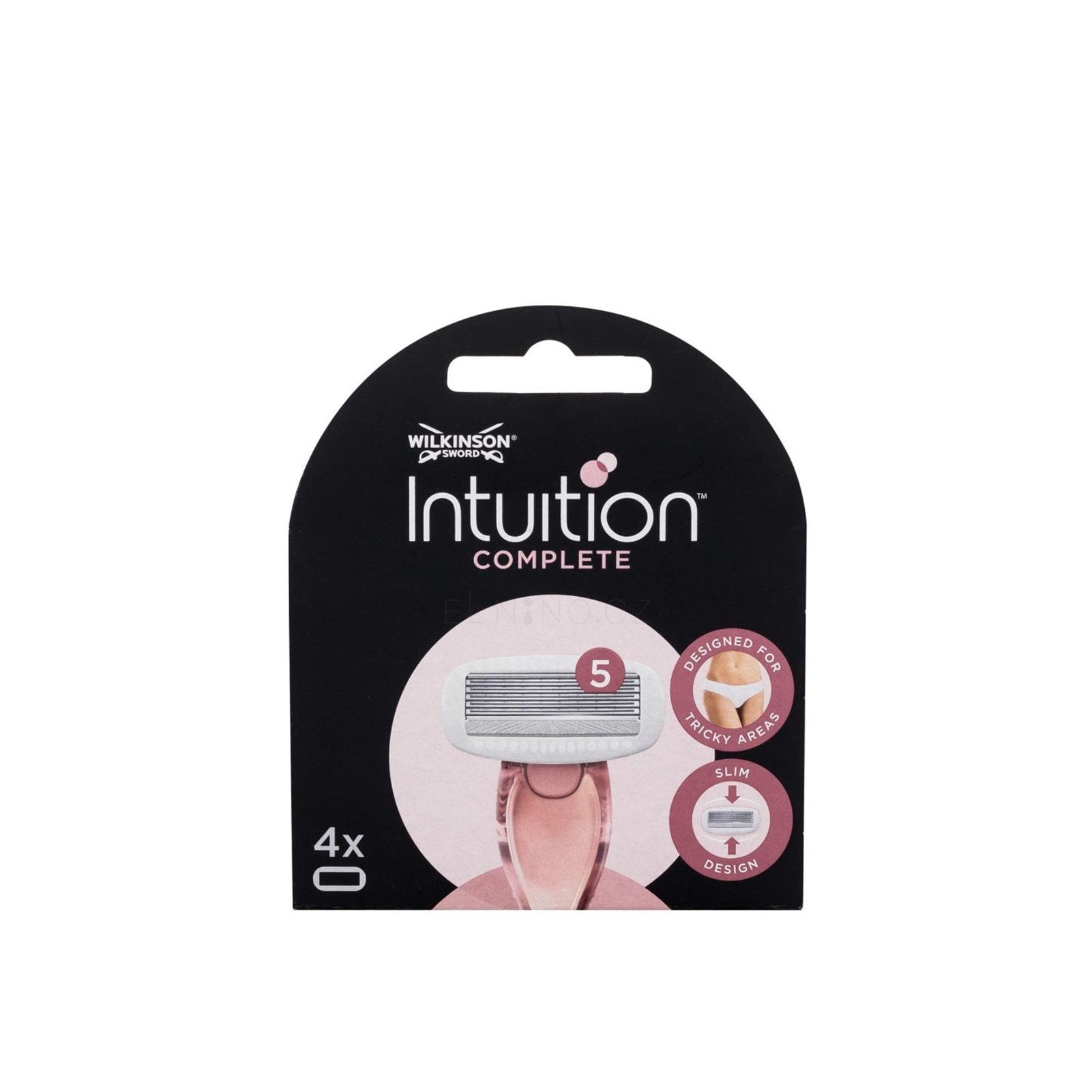 Wilkinson Sword Intuition Complete Replacement Razor Blades x4 USA