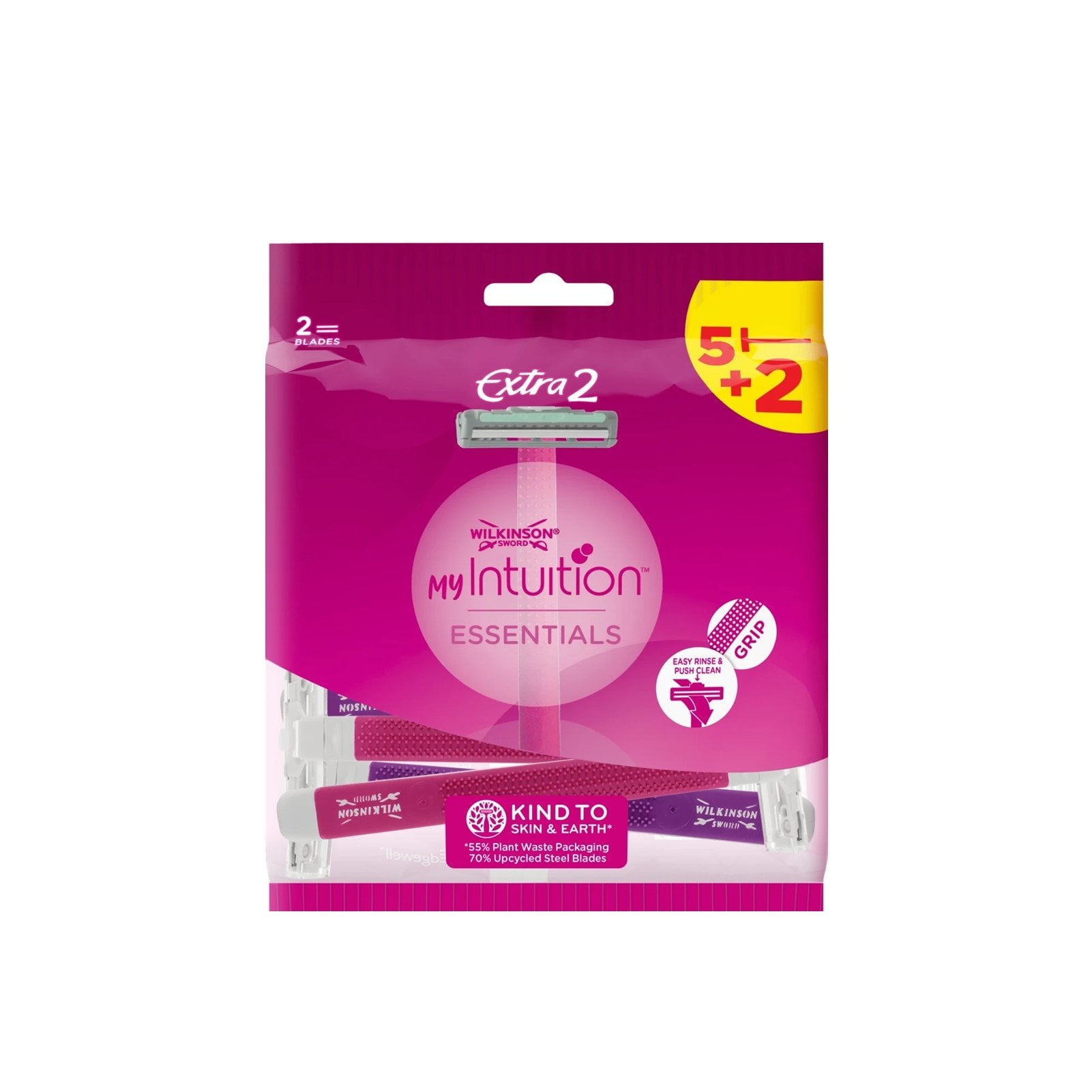 Wilkinson Sword My Intuition Essentials Disposable Razors x7 USA