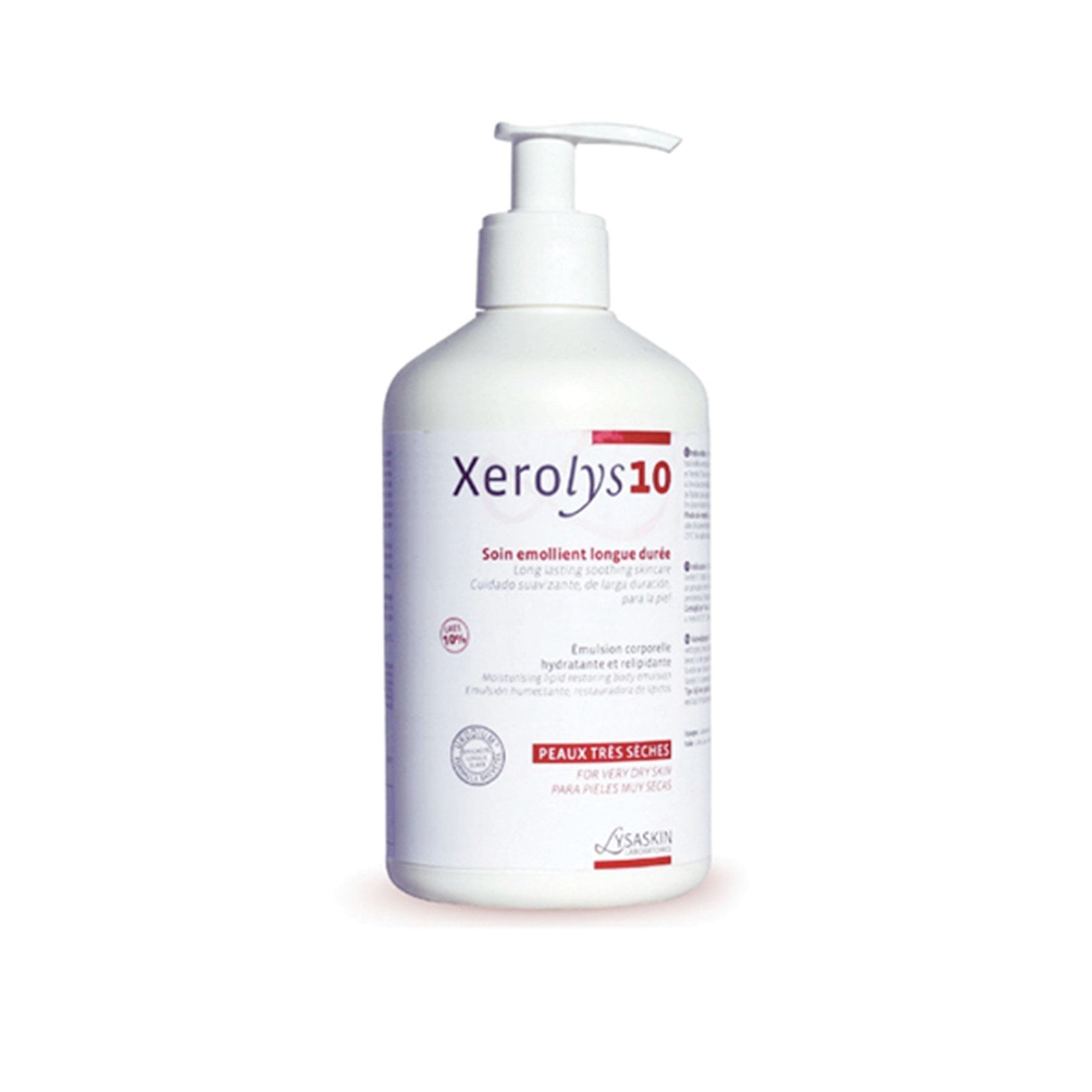 Xerolys 10 Moisturizing Lipid Restoring Body Emulsion 500ml Philippines