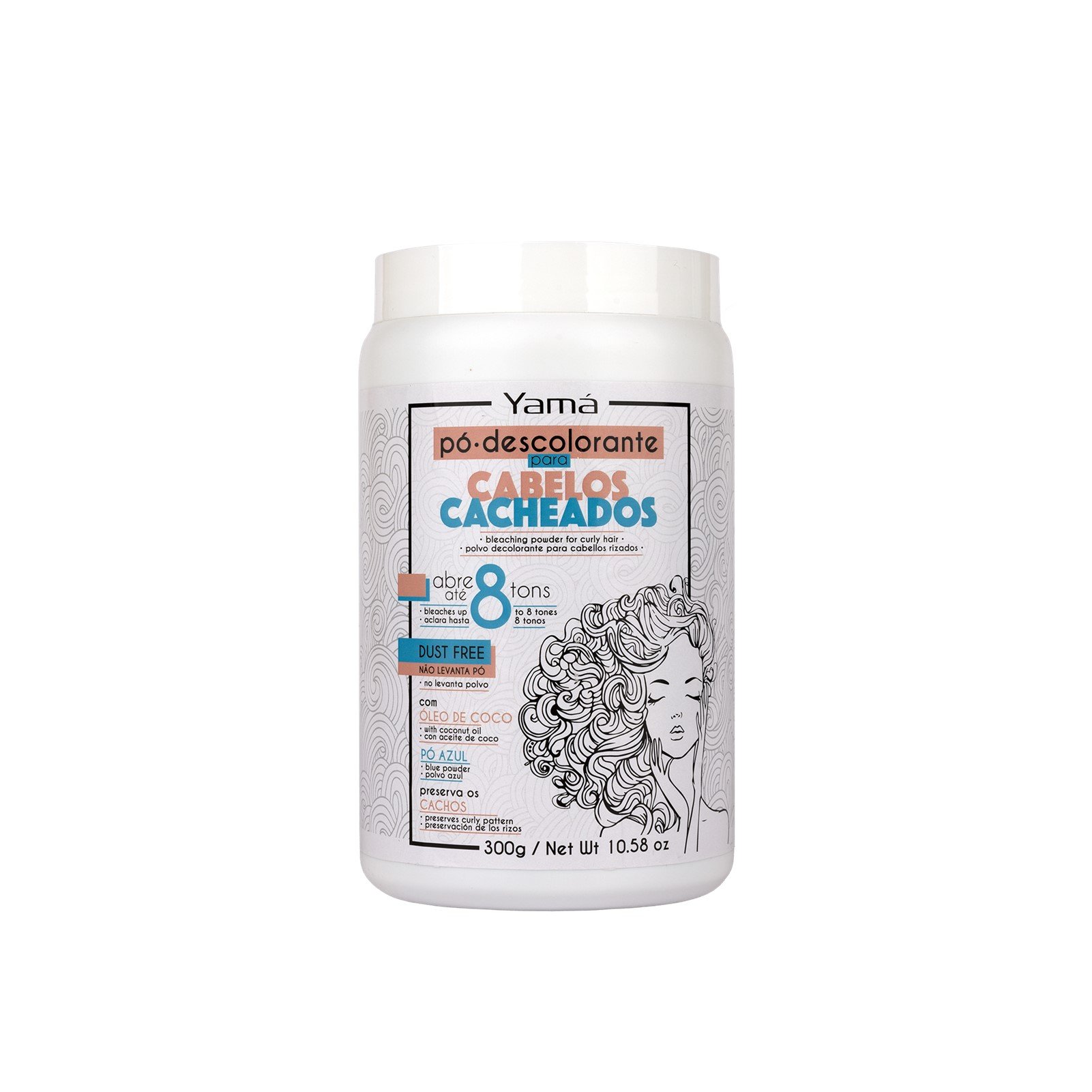 Yamá Bleaching Powder for Curly Hair 300g China