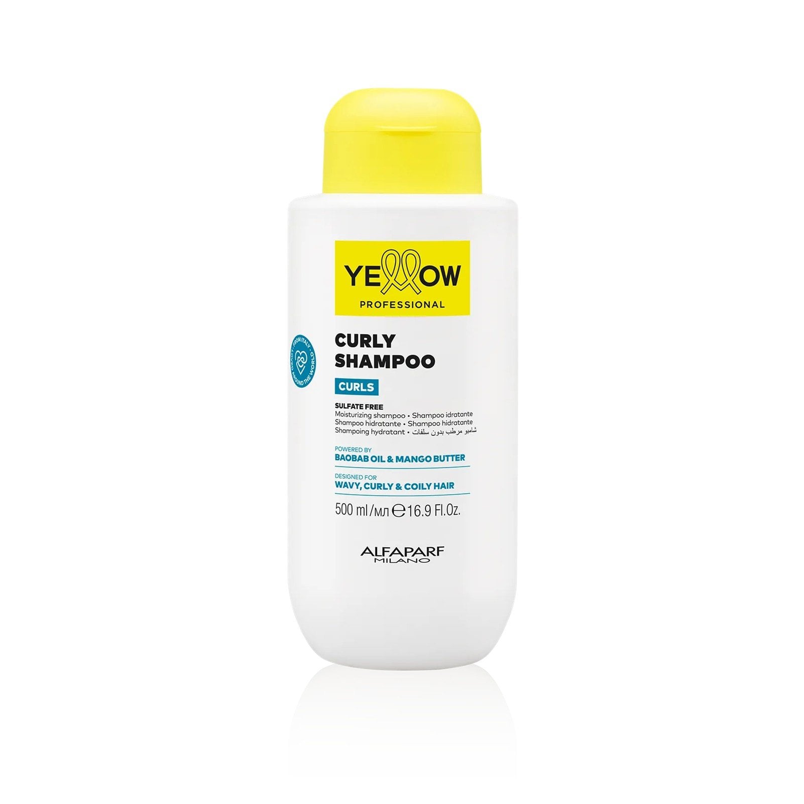 Yellow Professional Curls Curly Shampoo 500Ml Italia