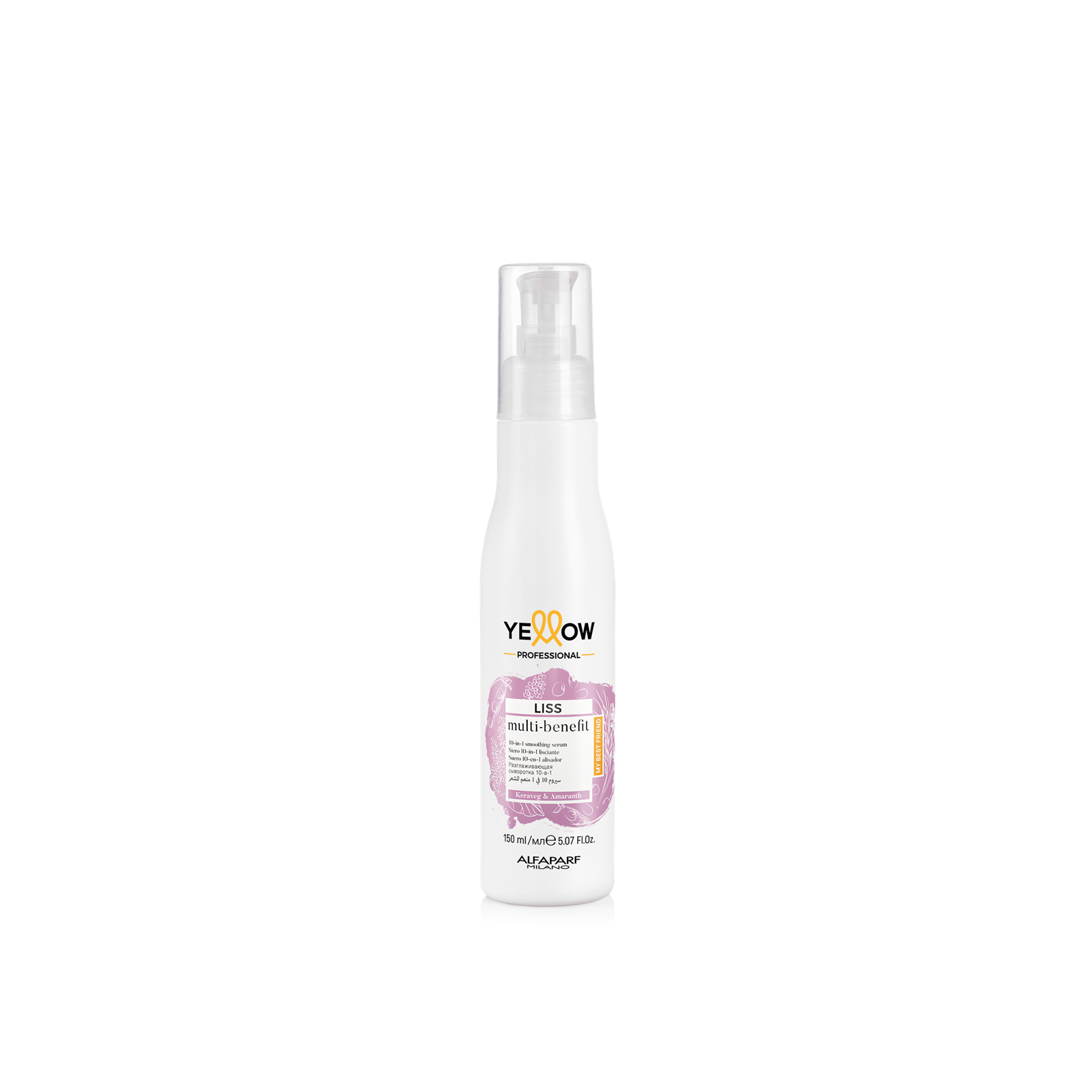 Yellow Professional Liss Sérum Alisador Multibeneficios 10 en 1 150Ml ...