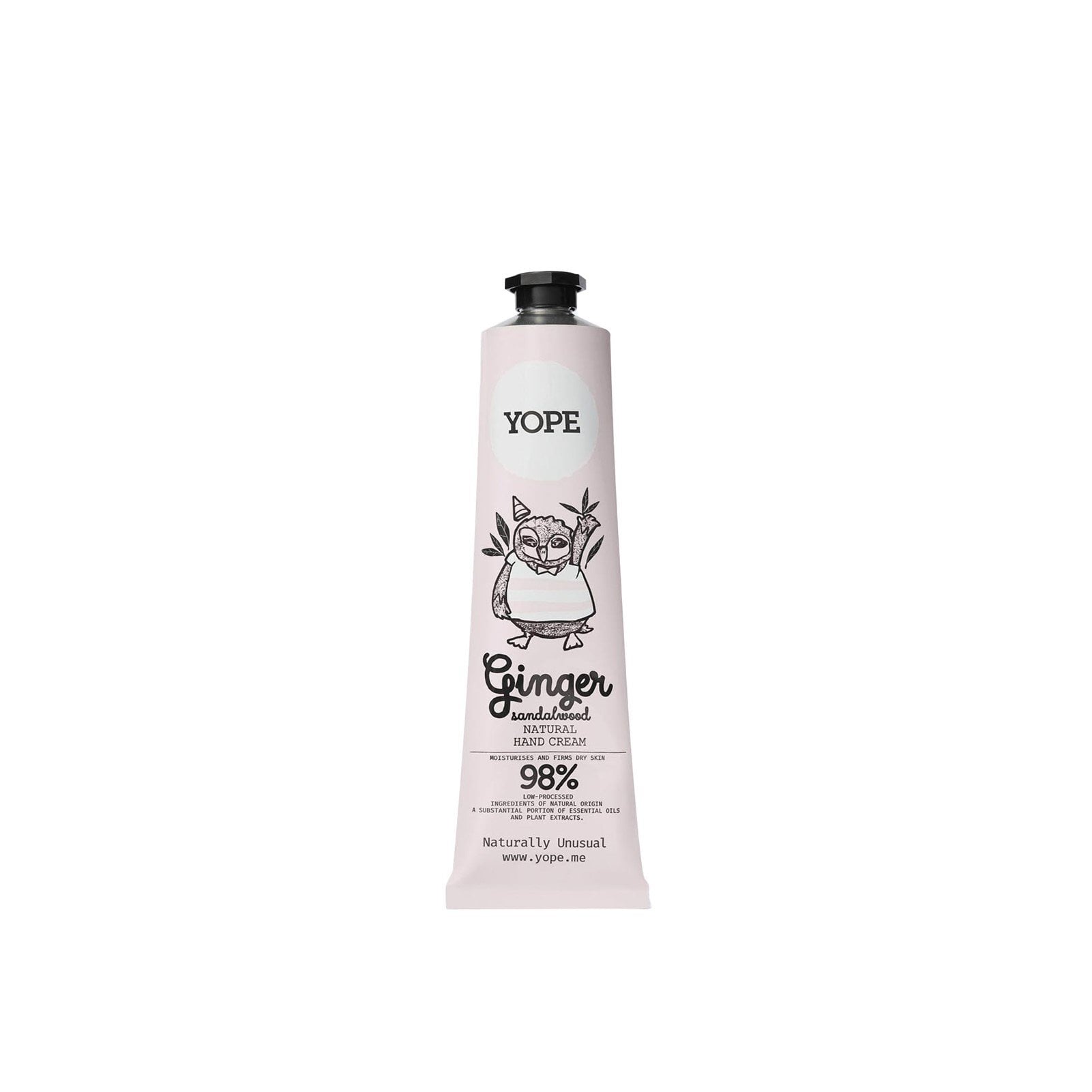 Yope Ginger Sandalwood Natural Hand Cream 100ml (3.38 fl oz) USA