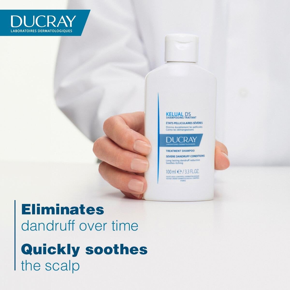 Ducray Kelual DS Anti-Dandruff Treatment Shampoo 100Ml México