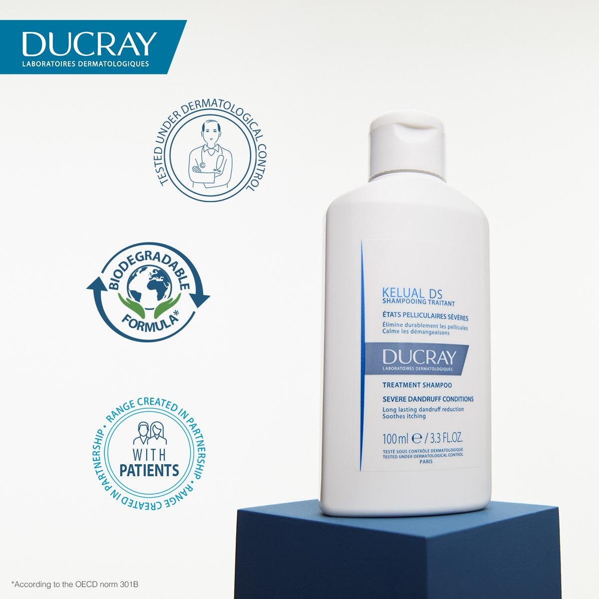 Ducray Kelual DS Anti-Dandruff Treatment Shampoo 100Ml Srbija