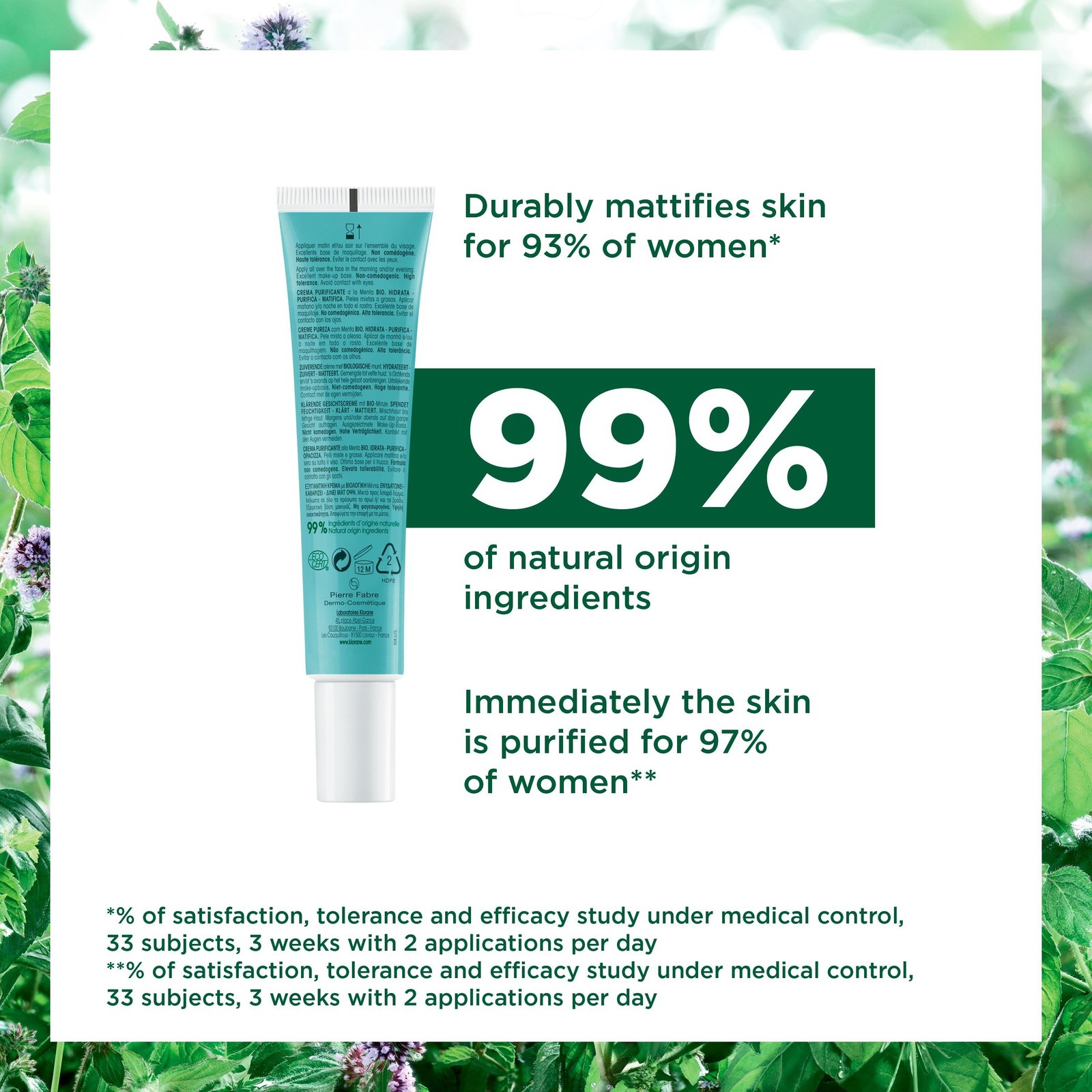 Klorane Purity Cream with Organic Aquatic Mint 40ml Philippines