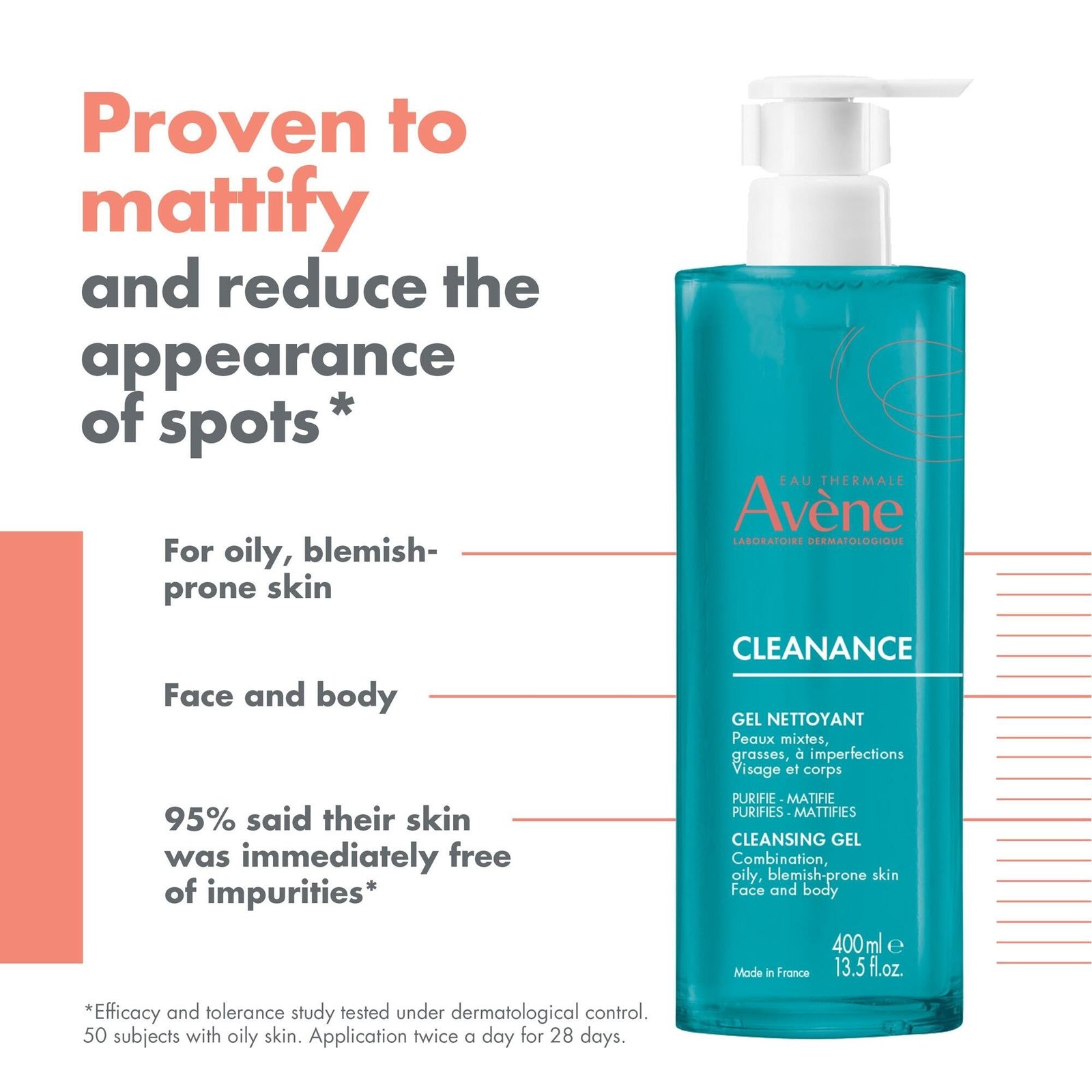 Avène Cleanance Cleansing Gel 400Ml México