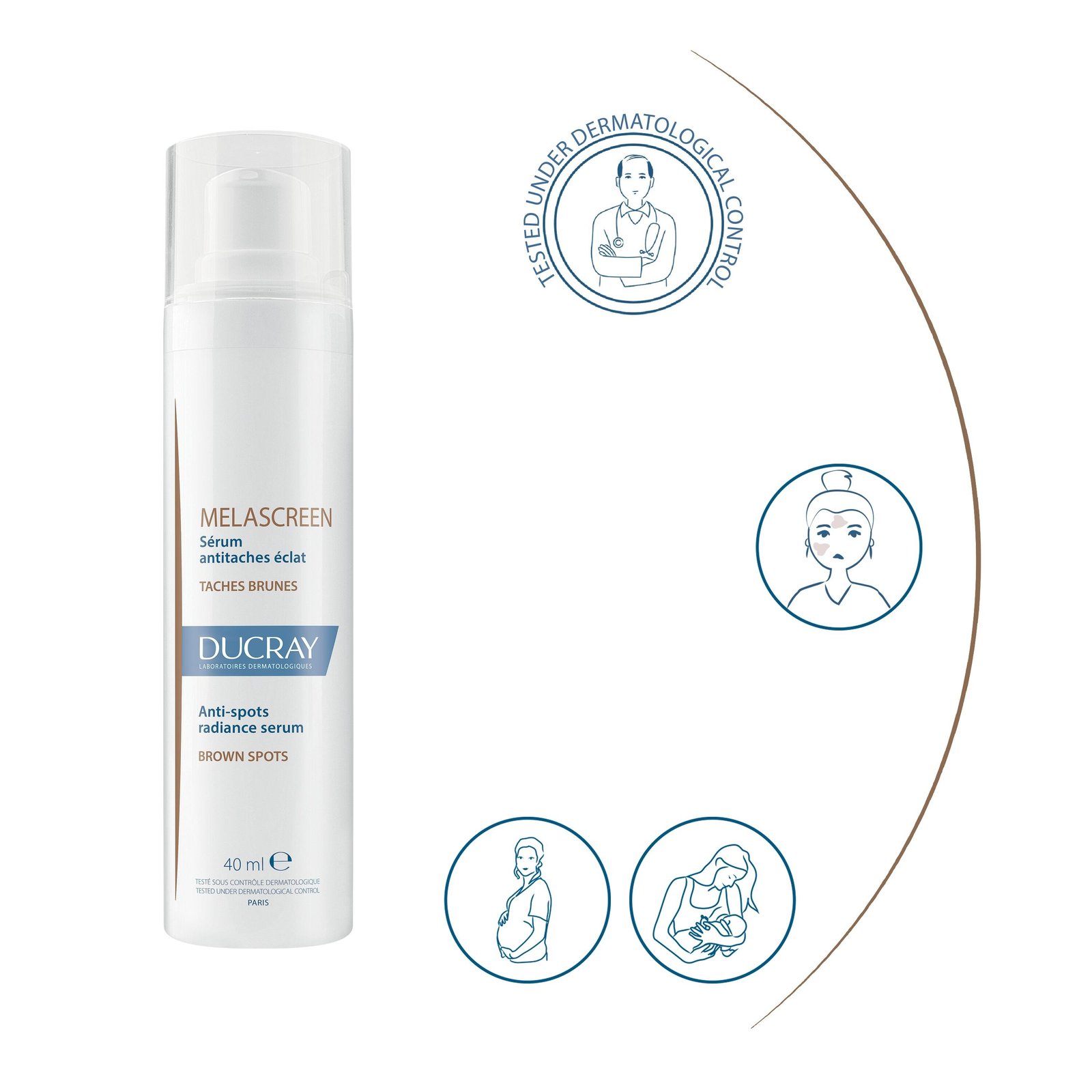 Ducray Melascreen Anti-Spots Radiance Serum 40Ml Chile