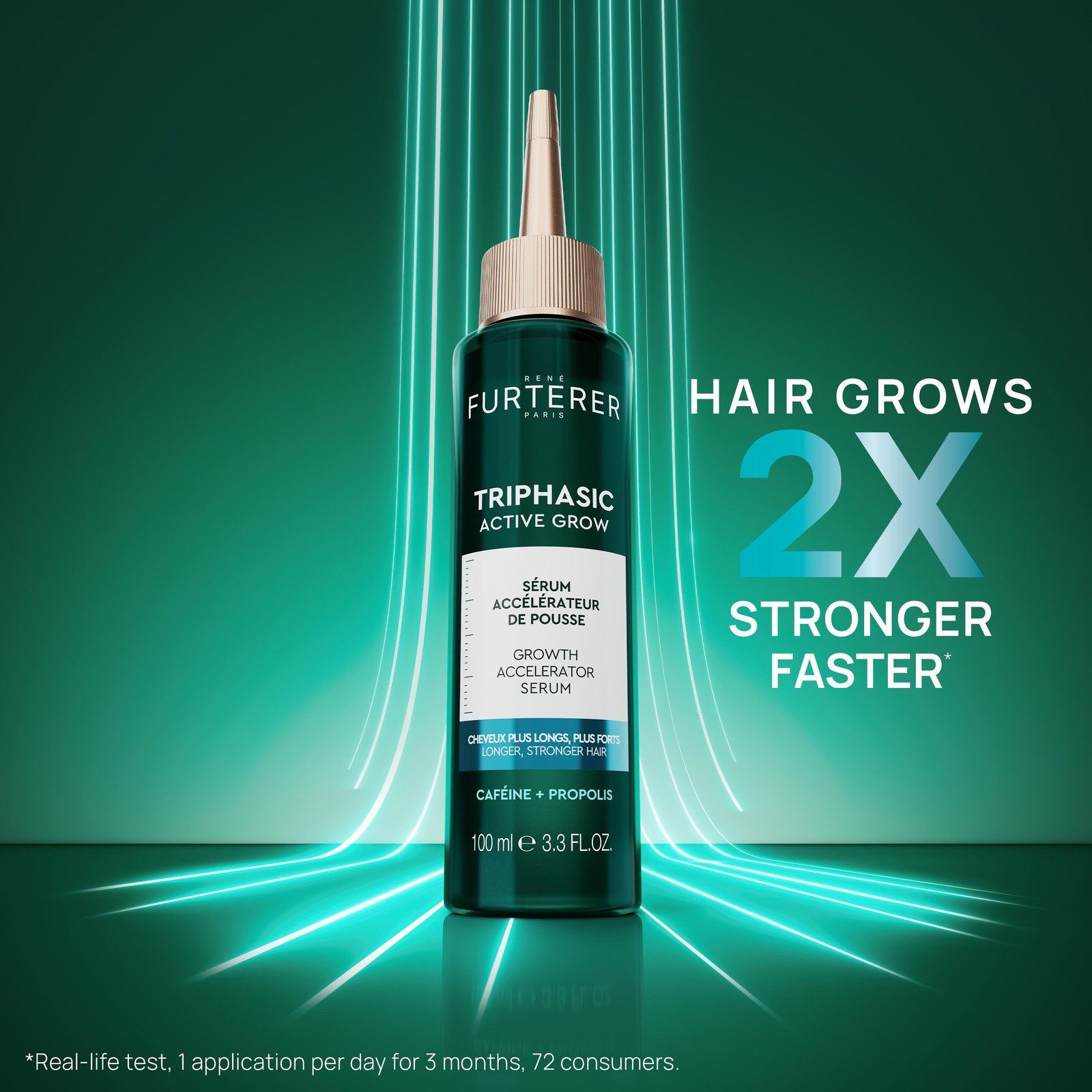 René Furterer Triphasic Active Grow Growth Accelerator Serum 100Ml Chile