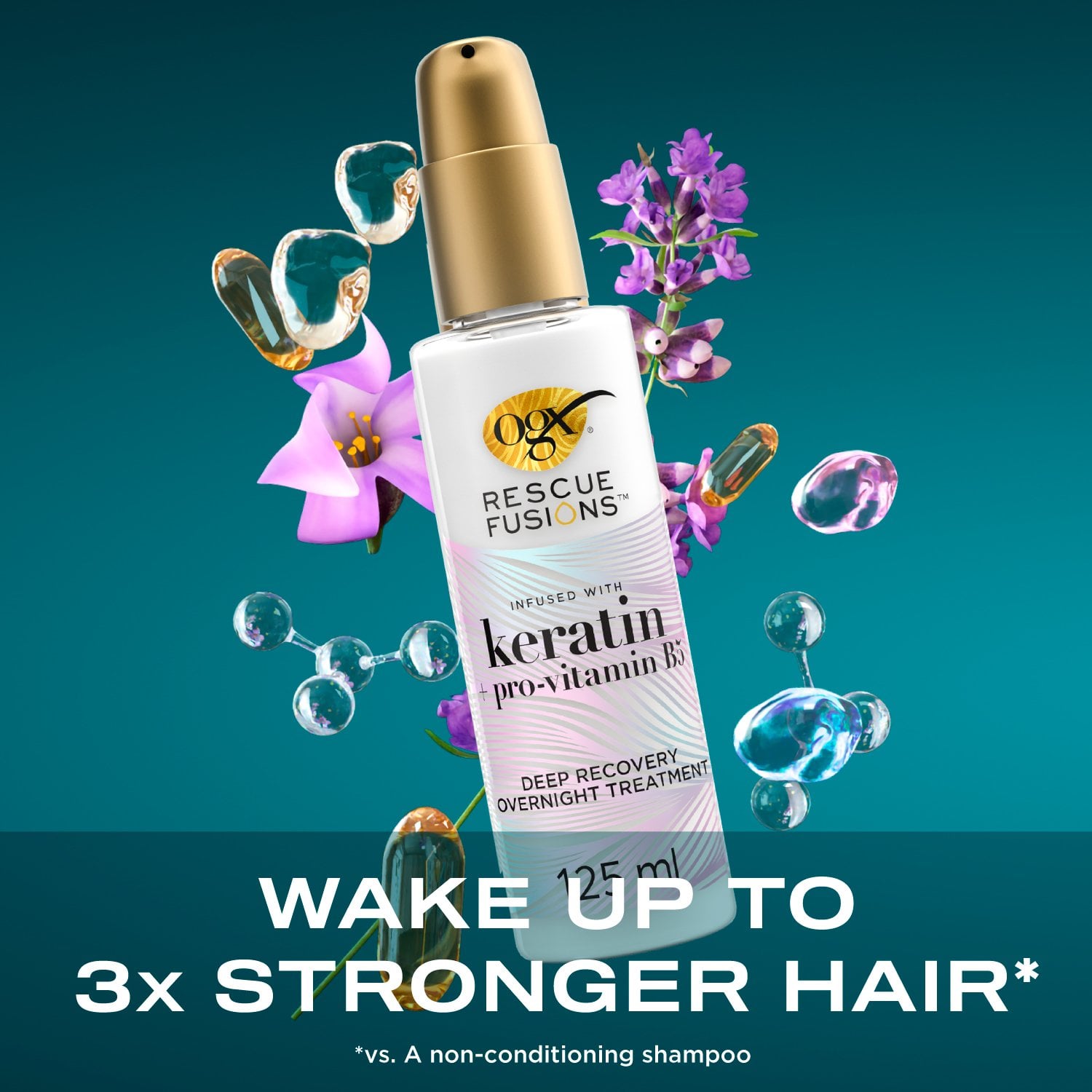 OGX Rescue Fusions Deep Recovery Overnight Treatment Mexico