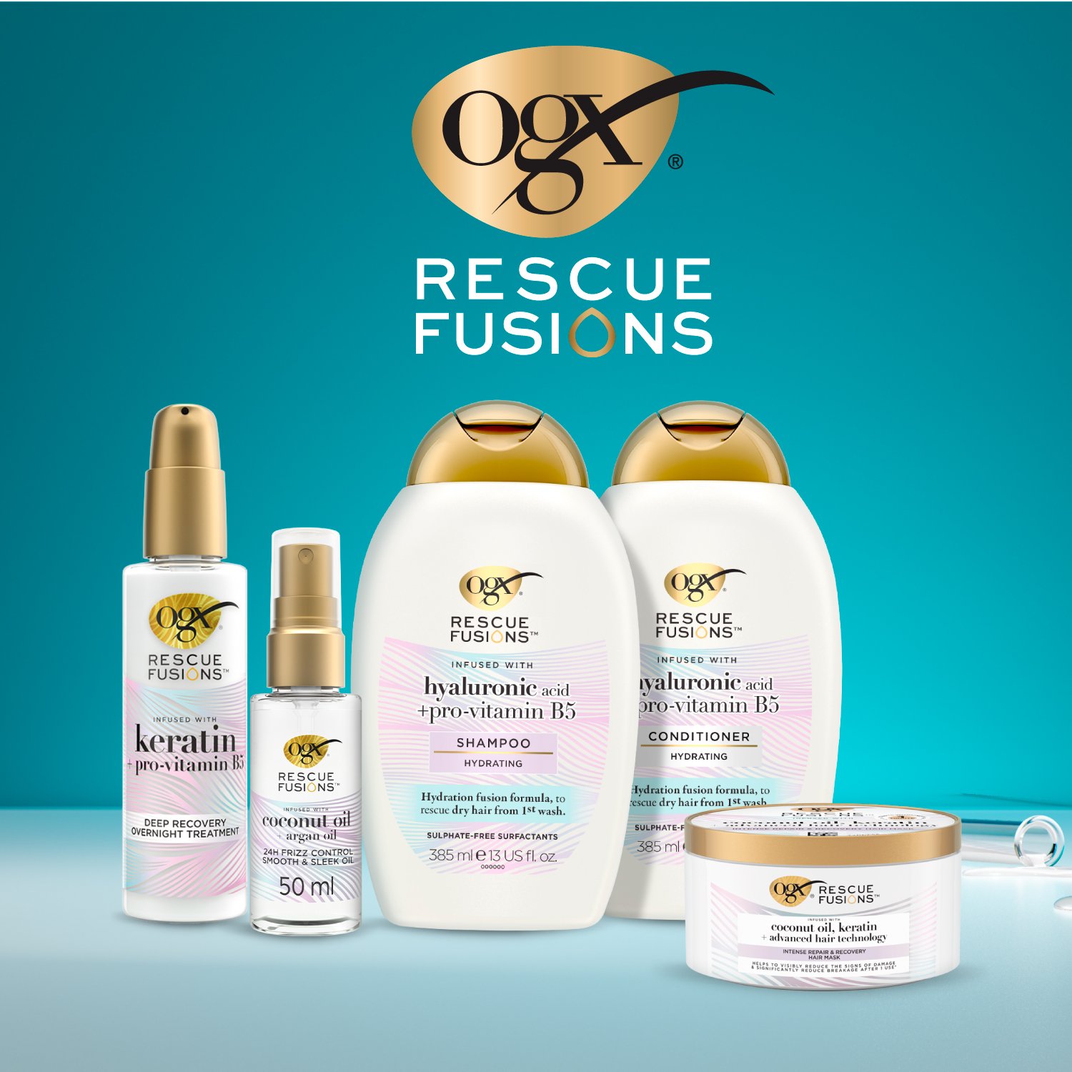 OGX Rescue Fusions Deep Recovery Overnight Treatment Serbia
