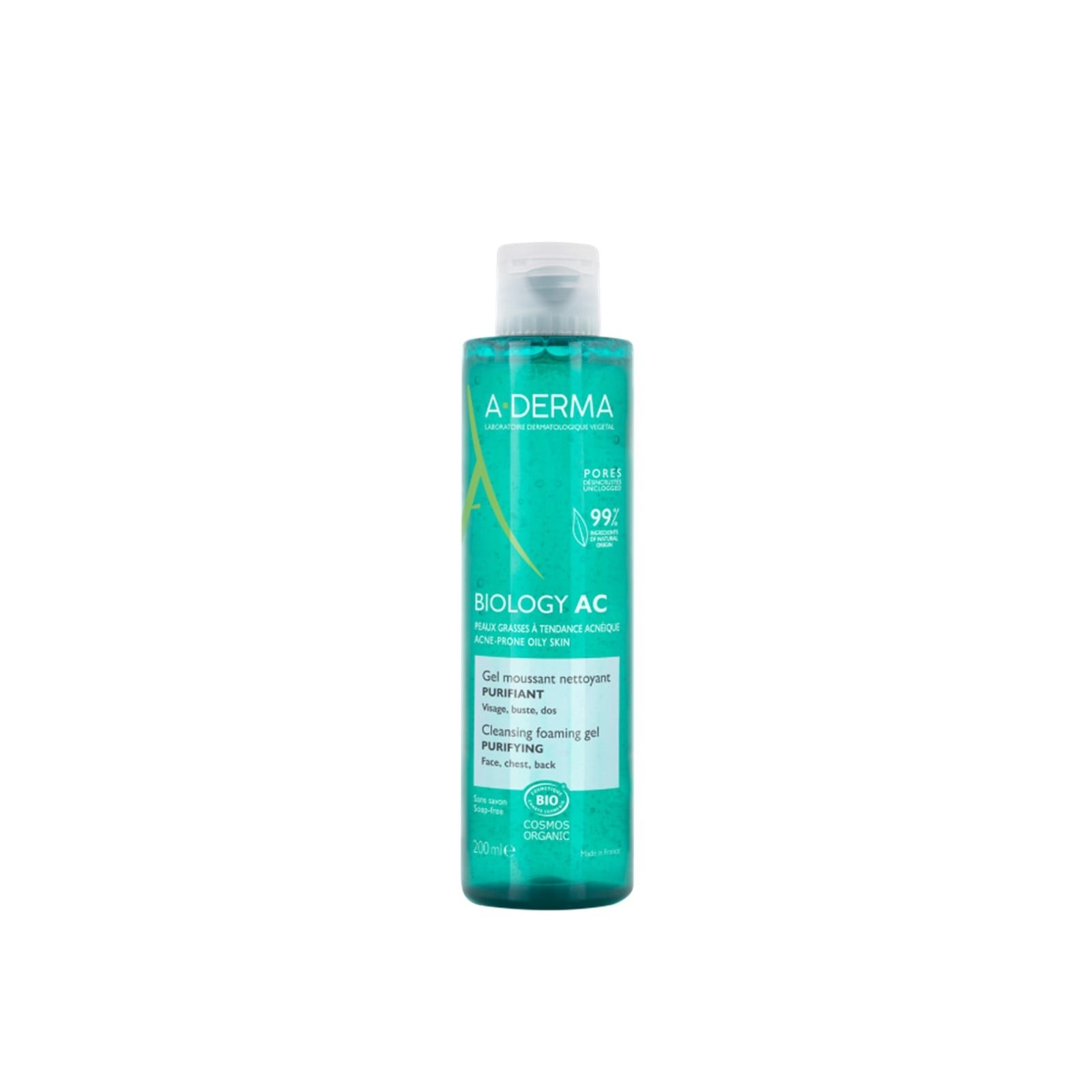 A-Derma Biology AC Purifying Cleansing Foaming Gel USA