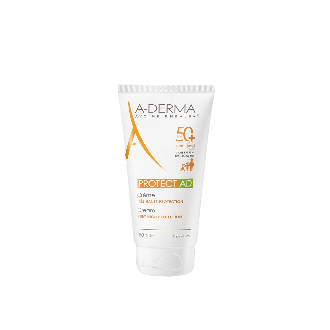 A-Derma Protect AD Very High Protection Cream SPF50+ 150ml (5.07floz) USA