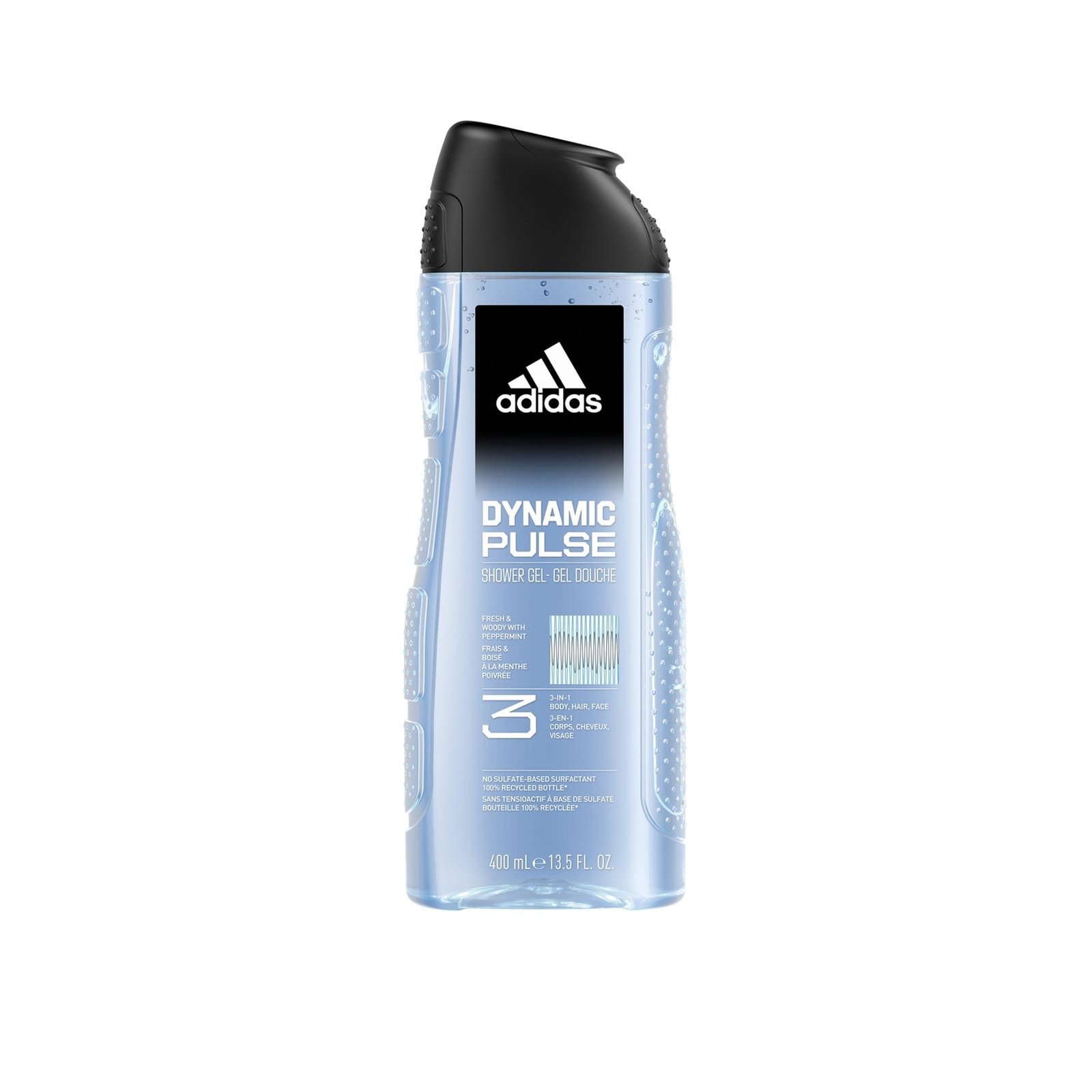 adidas Dynamic Pulse Vivifying 3-In-1 Shower Gel 400ml (13.53floz) USA