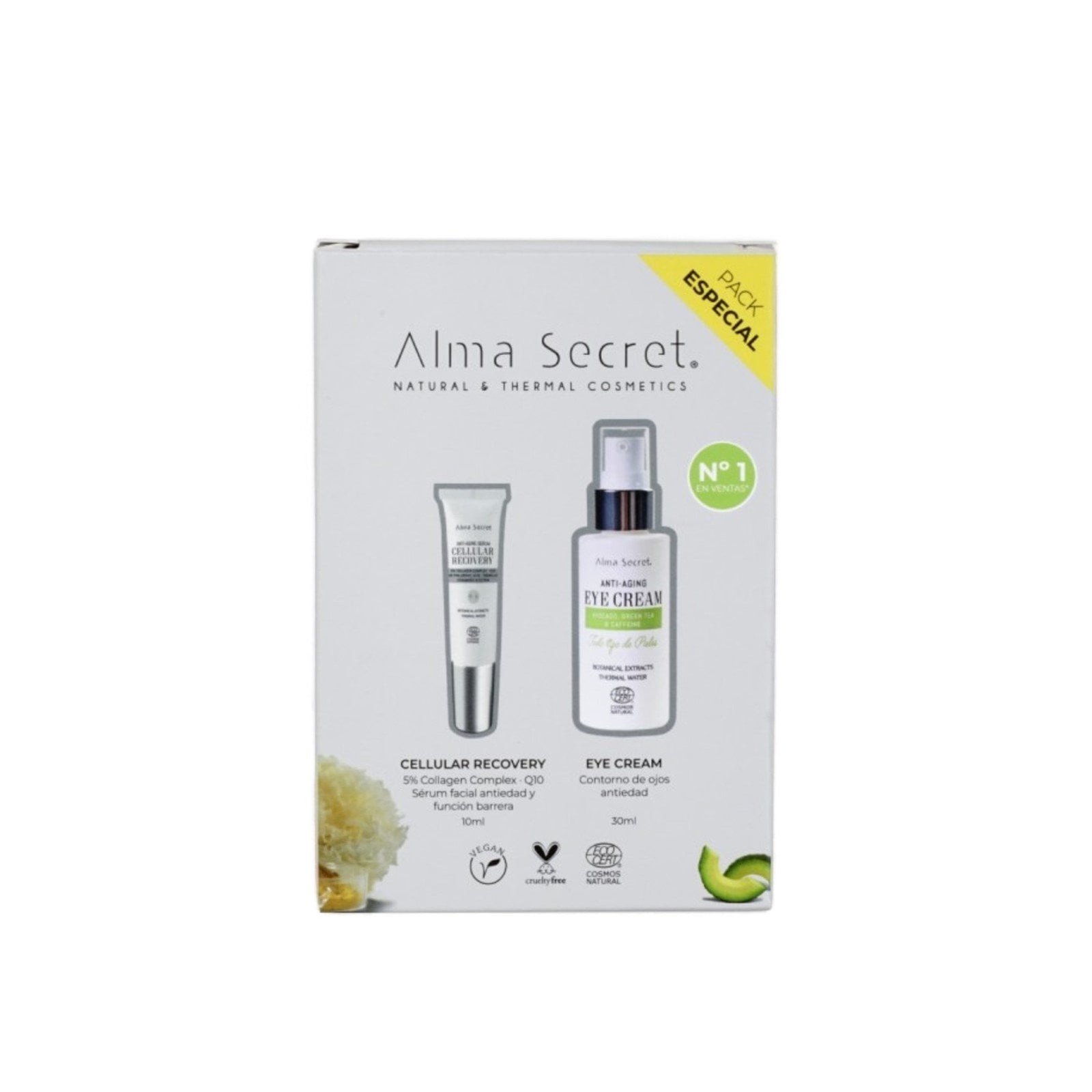 Alma Secret Cellular Recovery Serum + Anti-Aging Eye Cream México