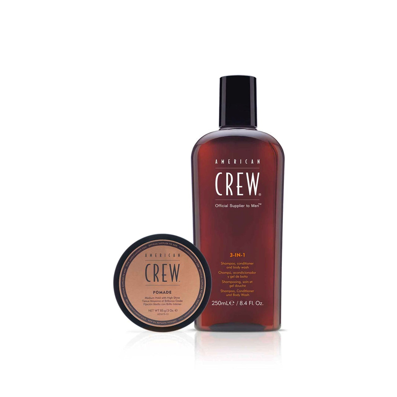 American Crew Pomade and 3-In-1 Gift Set USA