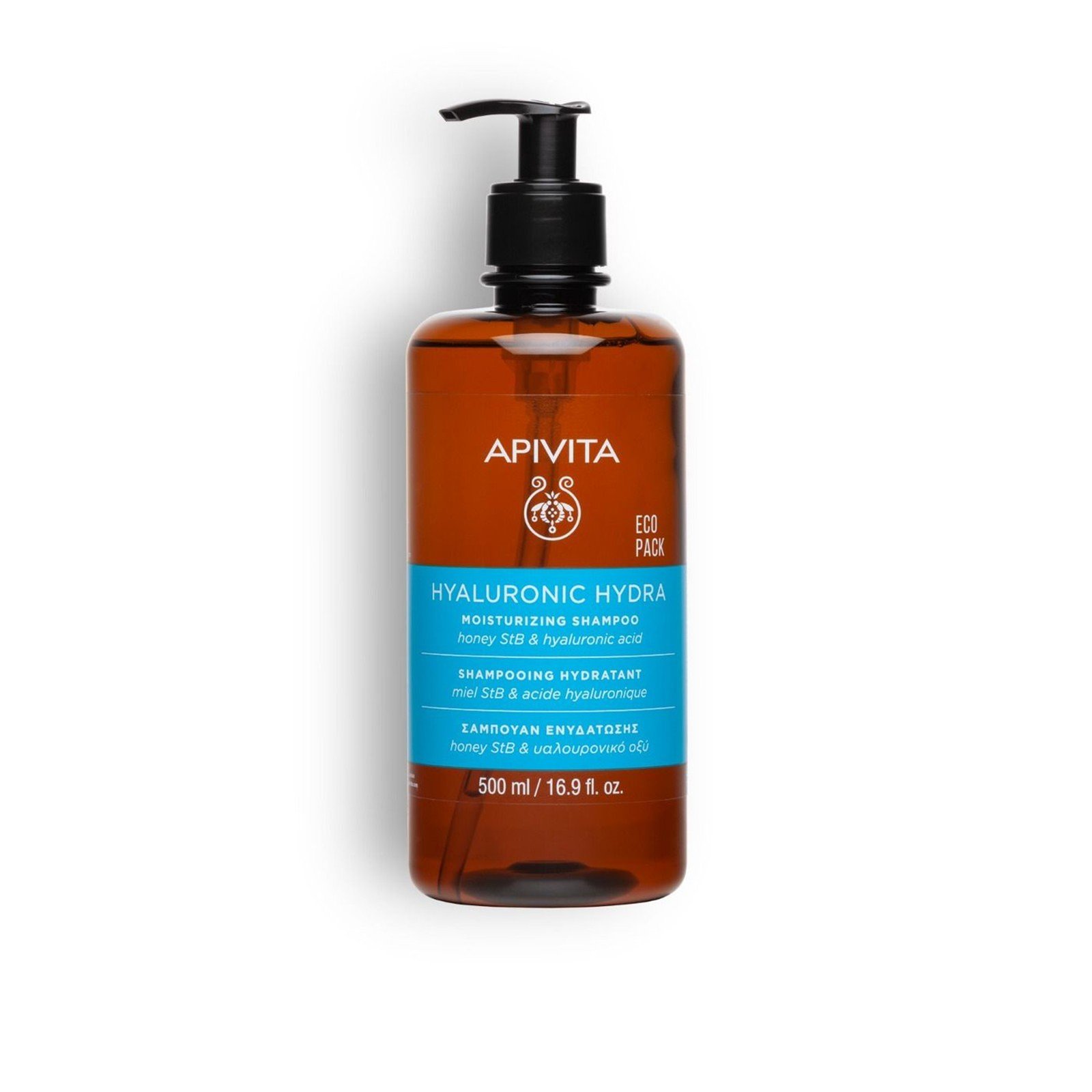 Apivita Hyaluronic Hydra Moisturizing Shampoo 500Ml Portugal