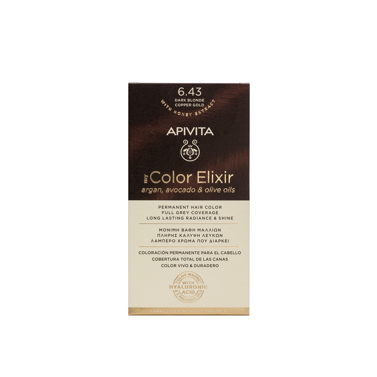 شراء عبر الإنترنت Apivita My Color Elixir 6.43 Permanent Hair Color ...