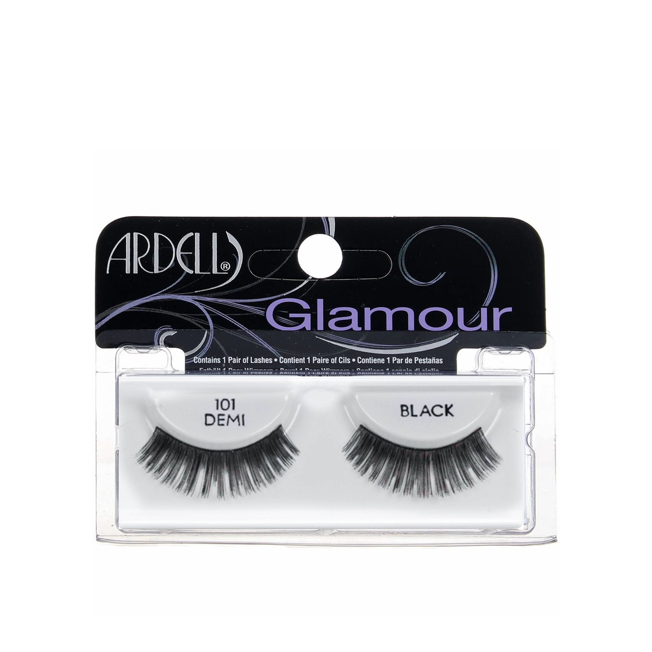 Ardell Glamour Lashes 101 Demi Black x1 Pair Lithuania