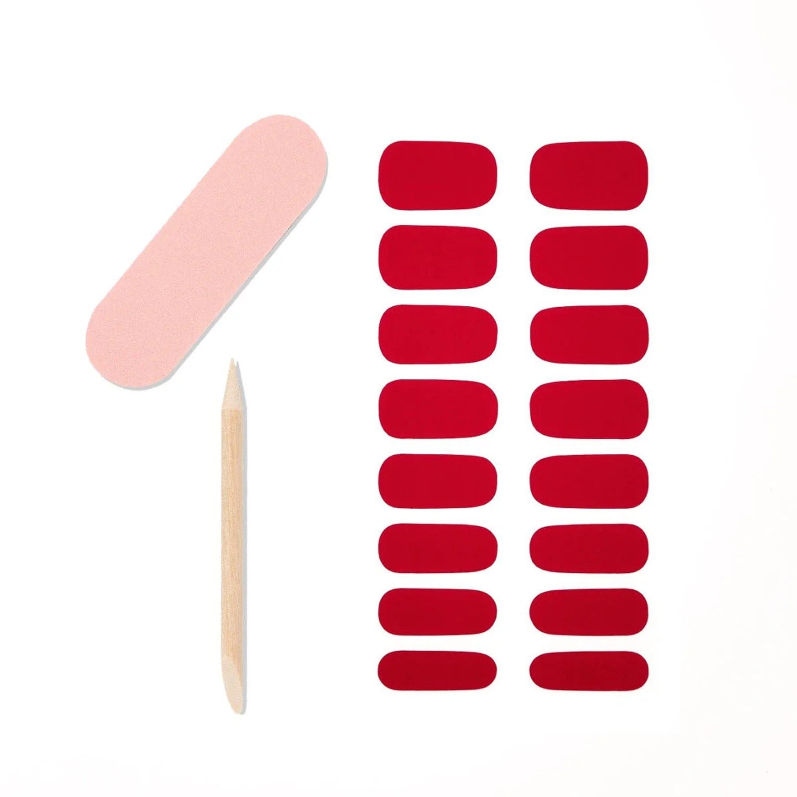 Ardell Nail Addict Gel Nail Strips Cherry Bomb x16 Österreich