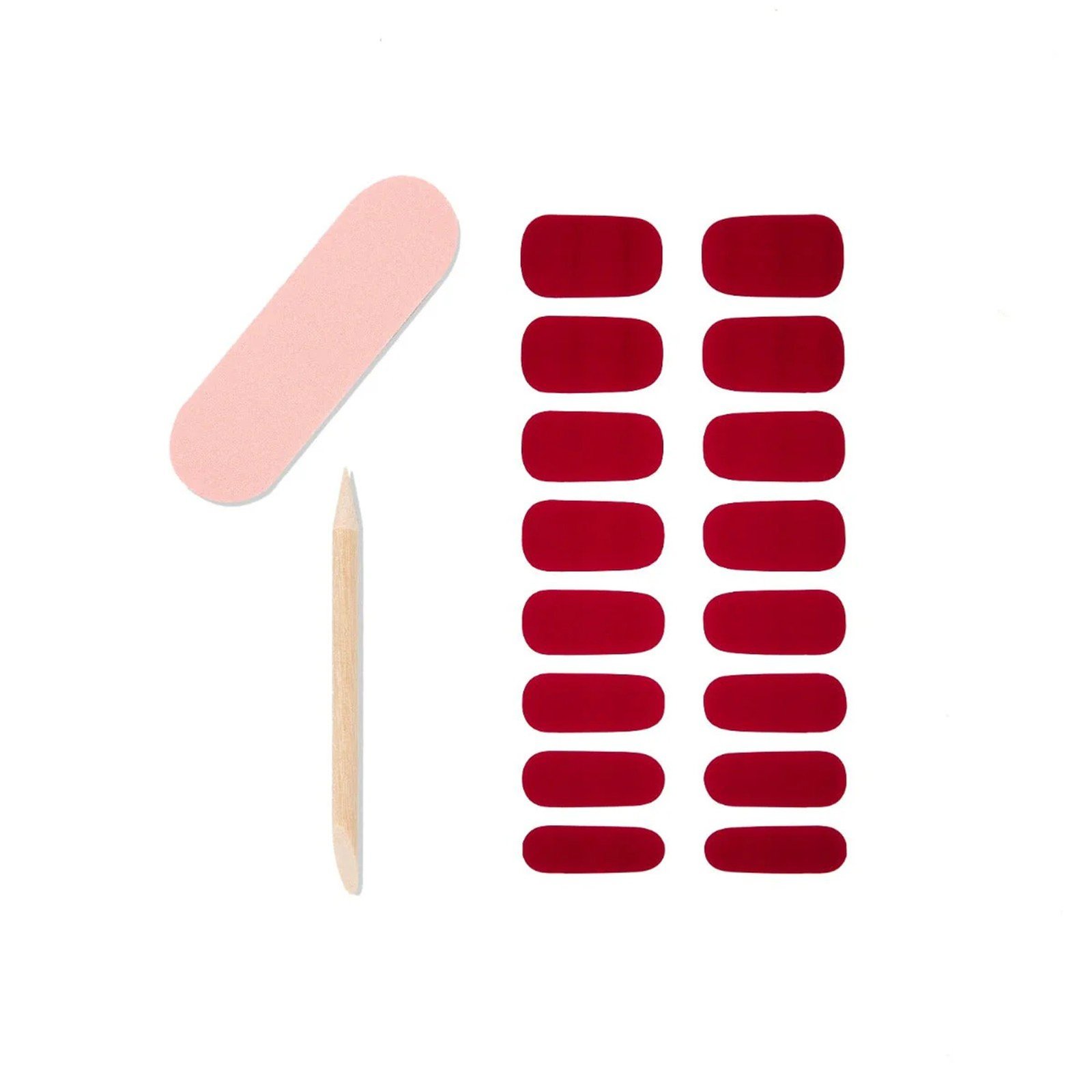 Ardell Nail Addict Gel Nail Strips Pure Paprika x16 Moçambique