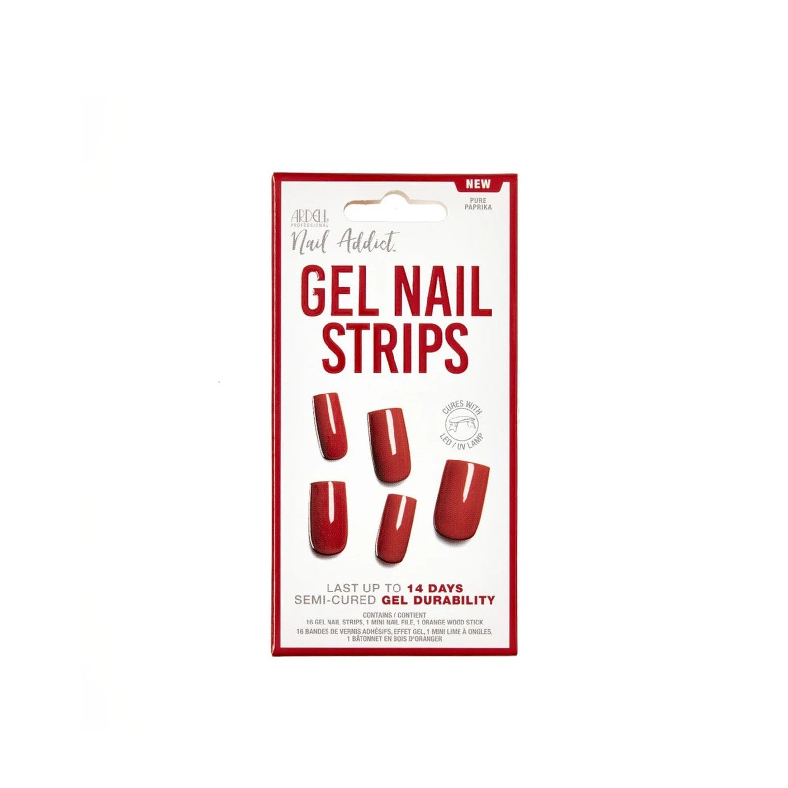 Ardell Nail Addict Gel Nail Strips x16 China