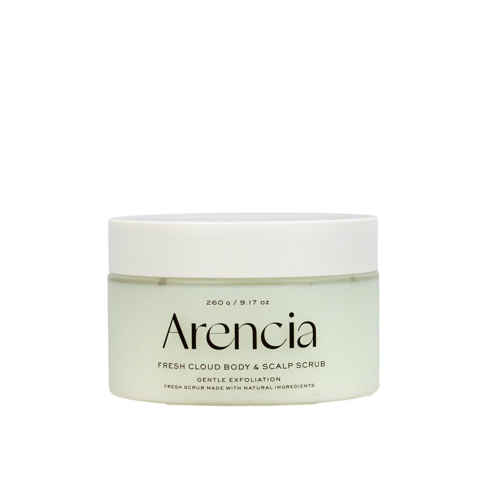 Arencia Fresh Cloud Body & Scalp Scrub Geranium & Primrose 260g France