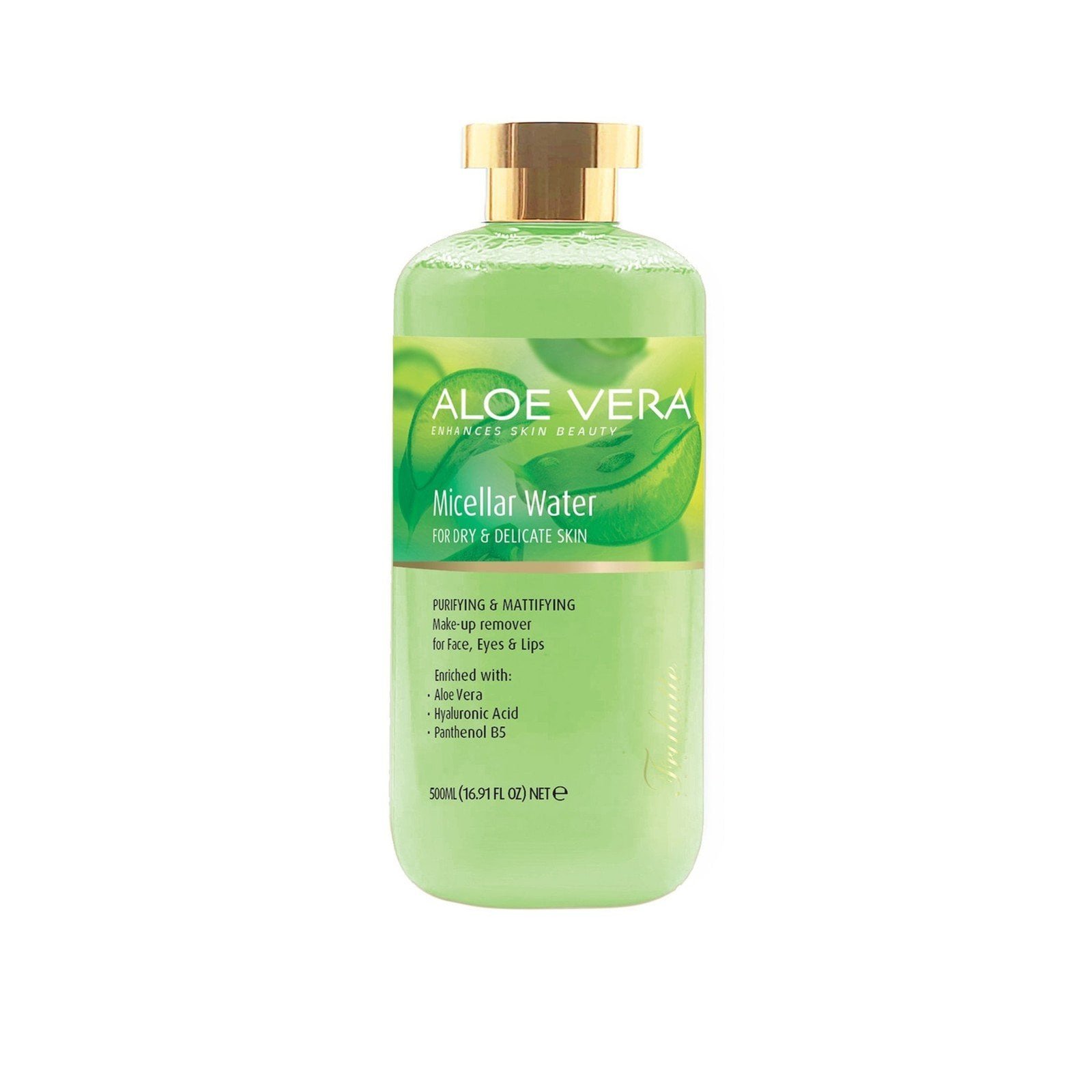 Arganicare Frulatte Aloe Vera Dry & Delicate Skin Micellar Water 500ml ...