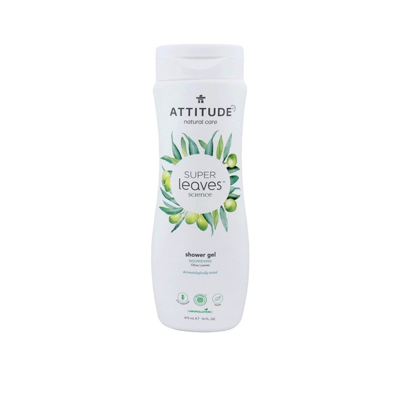 ATTITUDE Super Leaves Nourishing Shower Gel 473ml Israel