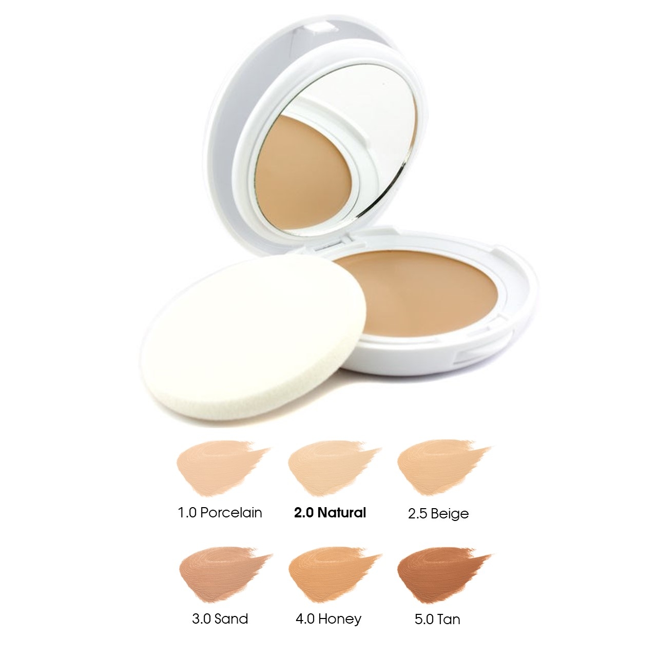 Avène Couvrance Compact Comfort Cream Foundation 2.0 Natural 10g