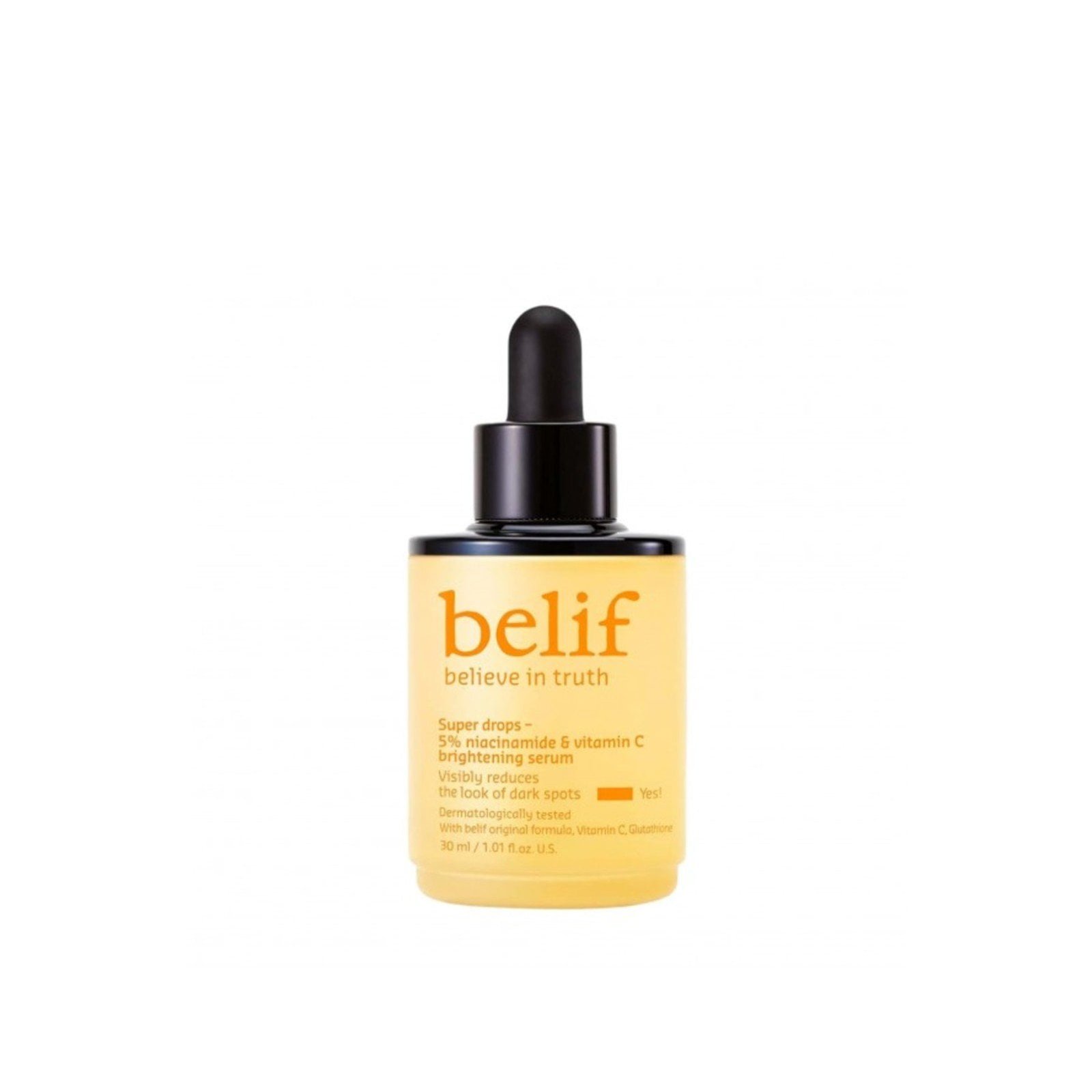 Belif Super Drops 5% Niacinamide & Vitamin C Brightening Serum 30Ml México
