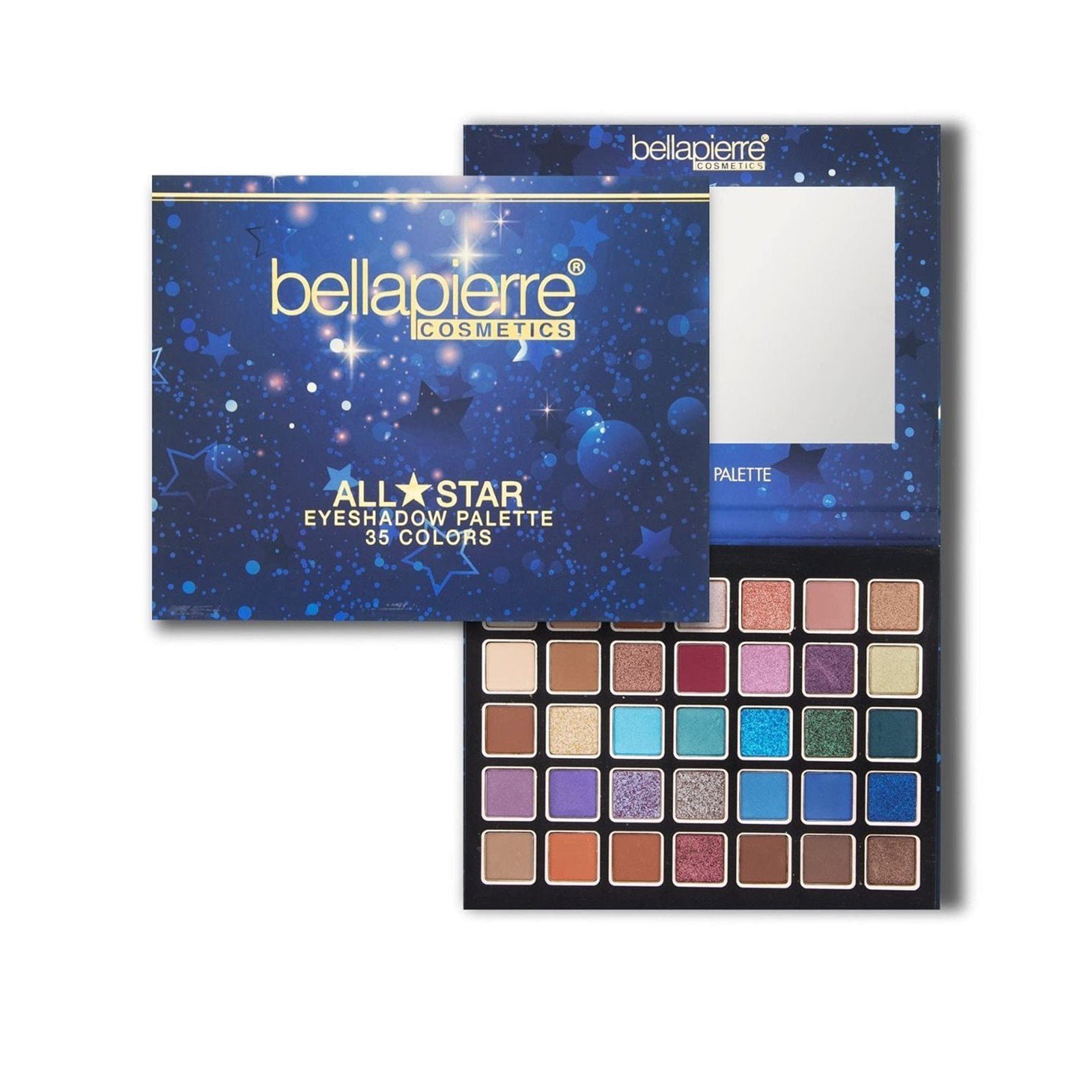 Bellapierre Cosmetics Eyeshadow Palette 35 Colors All Stars USA