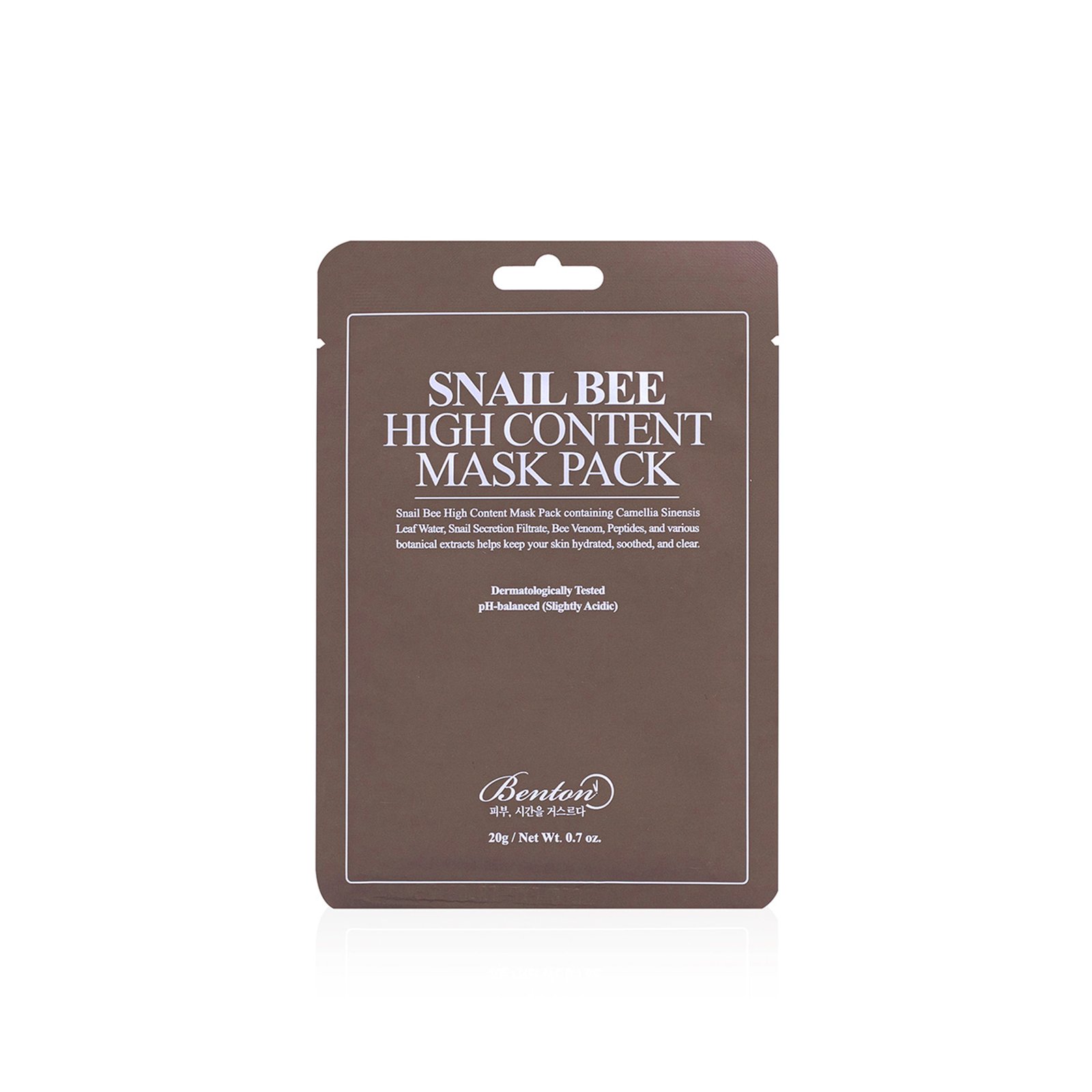 Benton Snail Bee High Content Mask 20g (0.7oz) USA