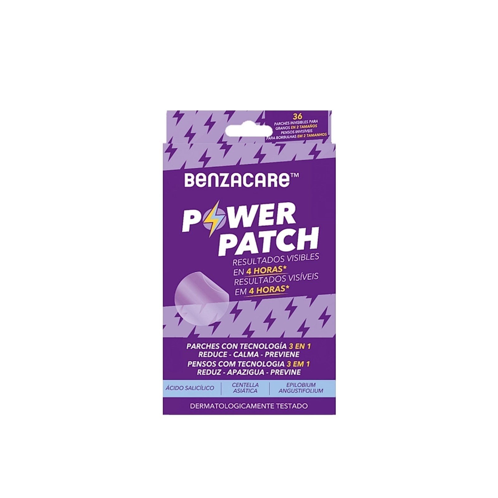 Benzacare 3-In-1 Power Patch x36 México