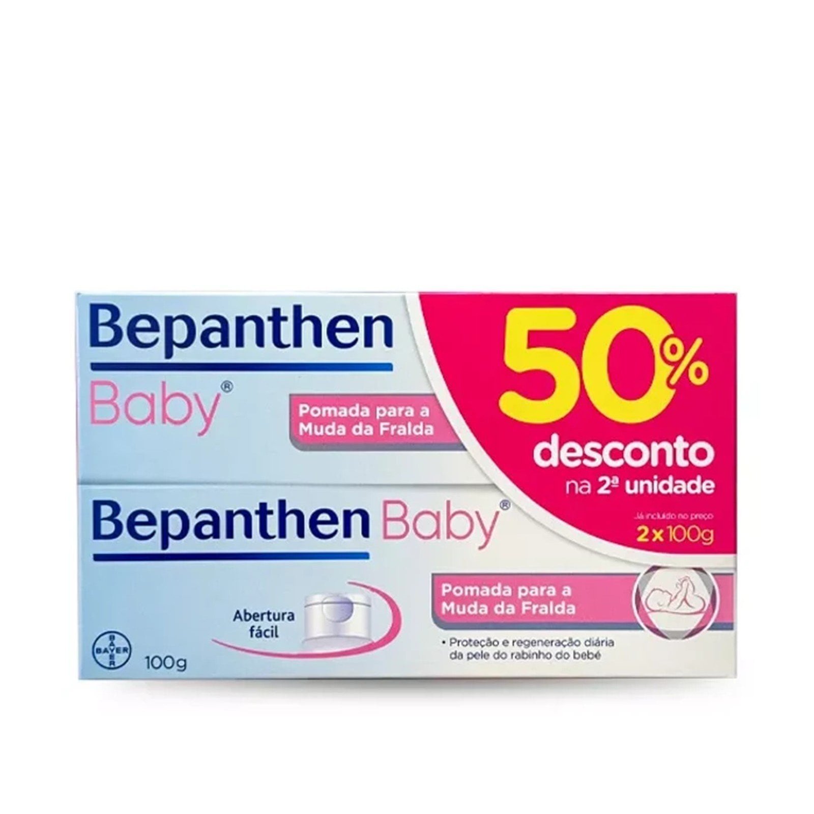 Bepanthen Baby Nappy Care Ointment 100g x2 Qatar