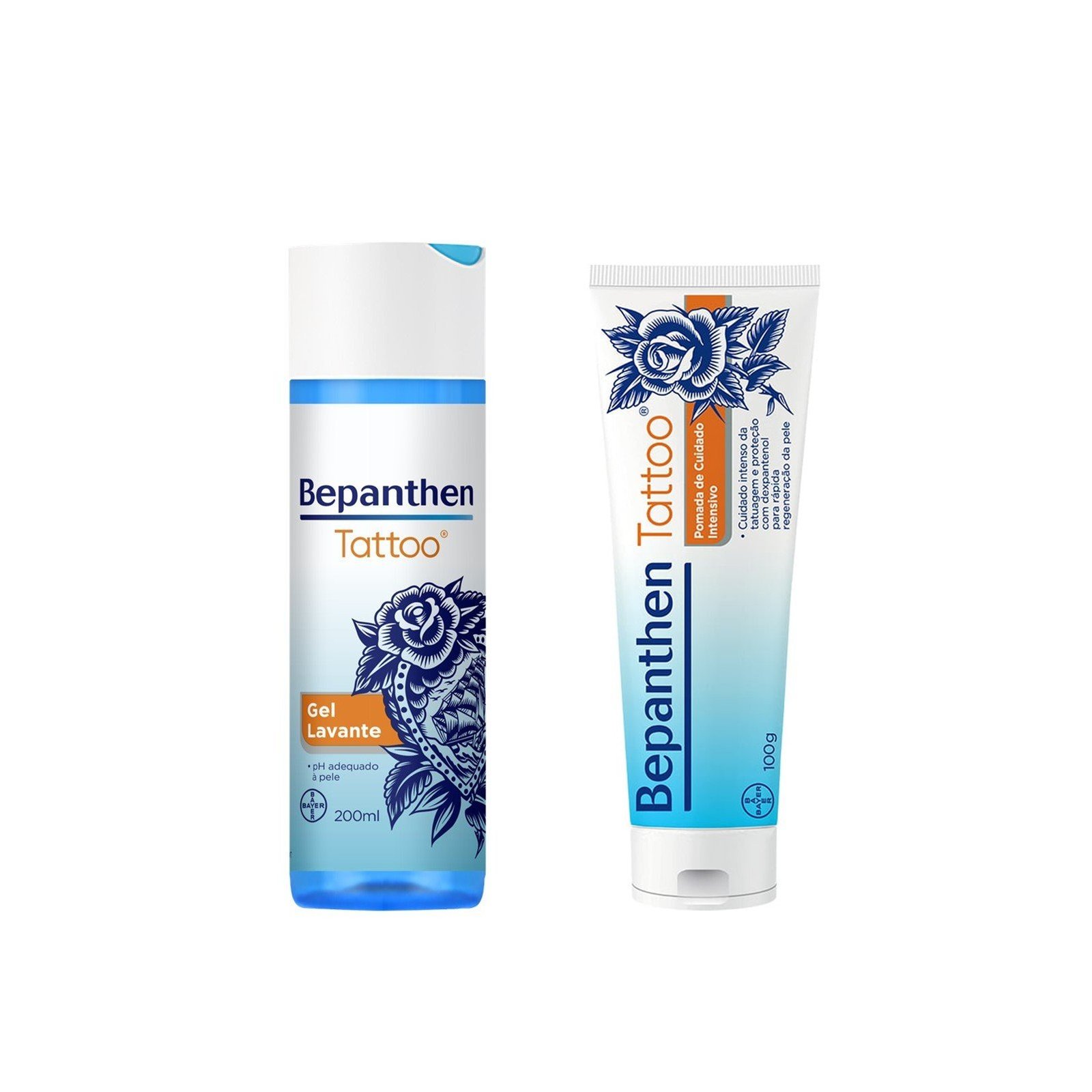 Bepanthen Tattoo Intense Care Ointment + Washing Gel Pack Canada
