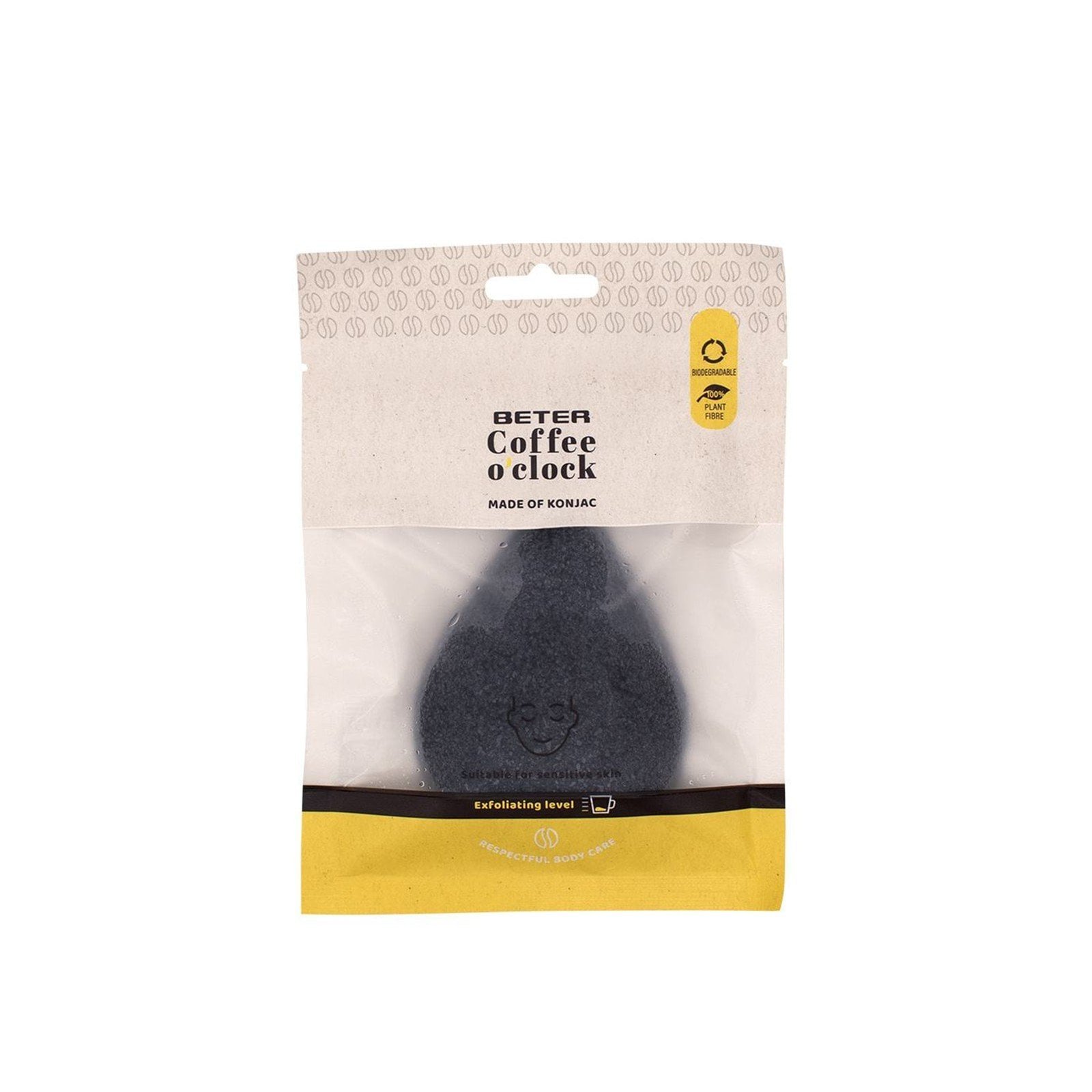 Beter Coffee O’clock Konjac Facial Cleansing Sponge Moçambique
