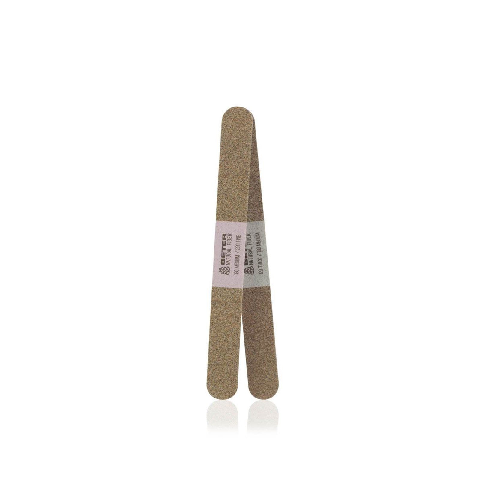 Beter Natural Fiber Plastic Free Wooden Nail Files x2 USA