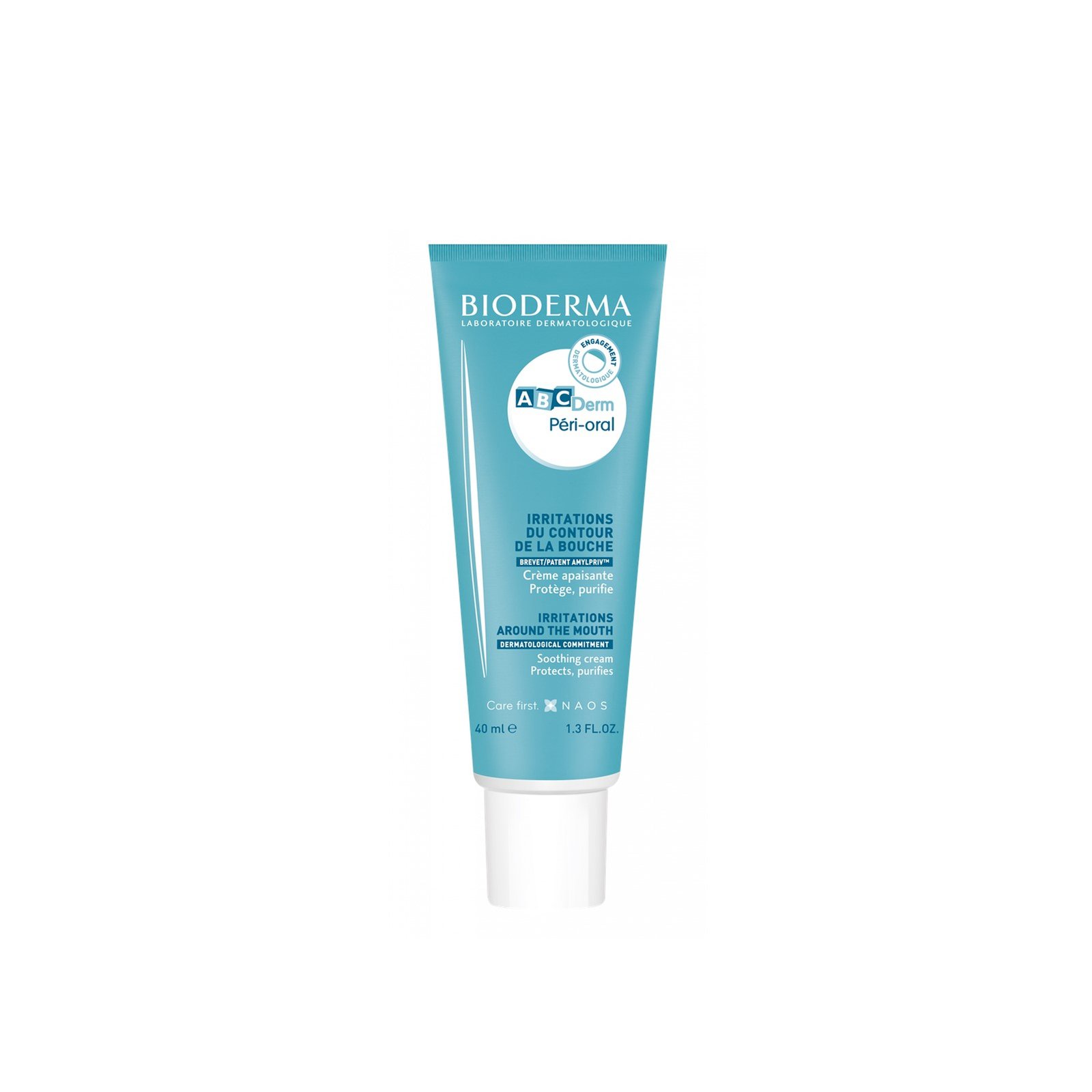Bioderma ABCDerm Péri-Oral Soothing Cream Around Mouth Irritations 40ml ...