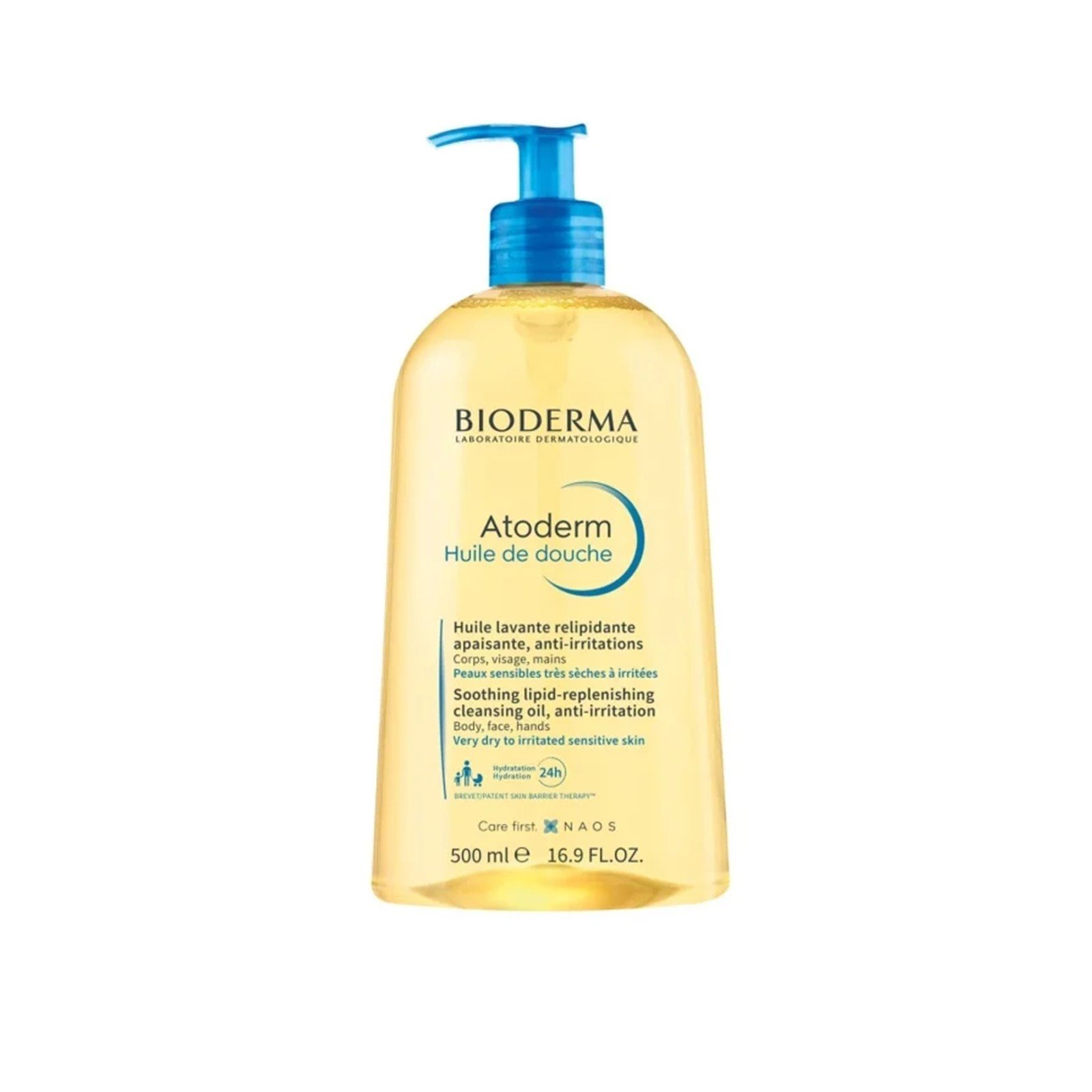 Bioderma Atoderm Huile de Douche Soothing Lipid-Replenishing Cleansing ...